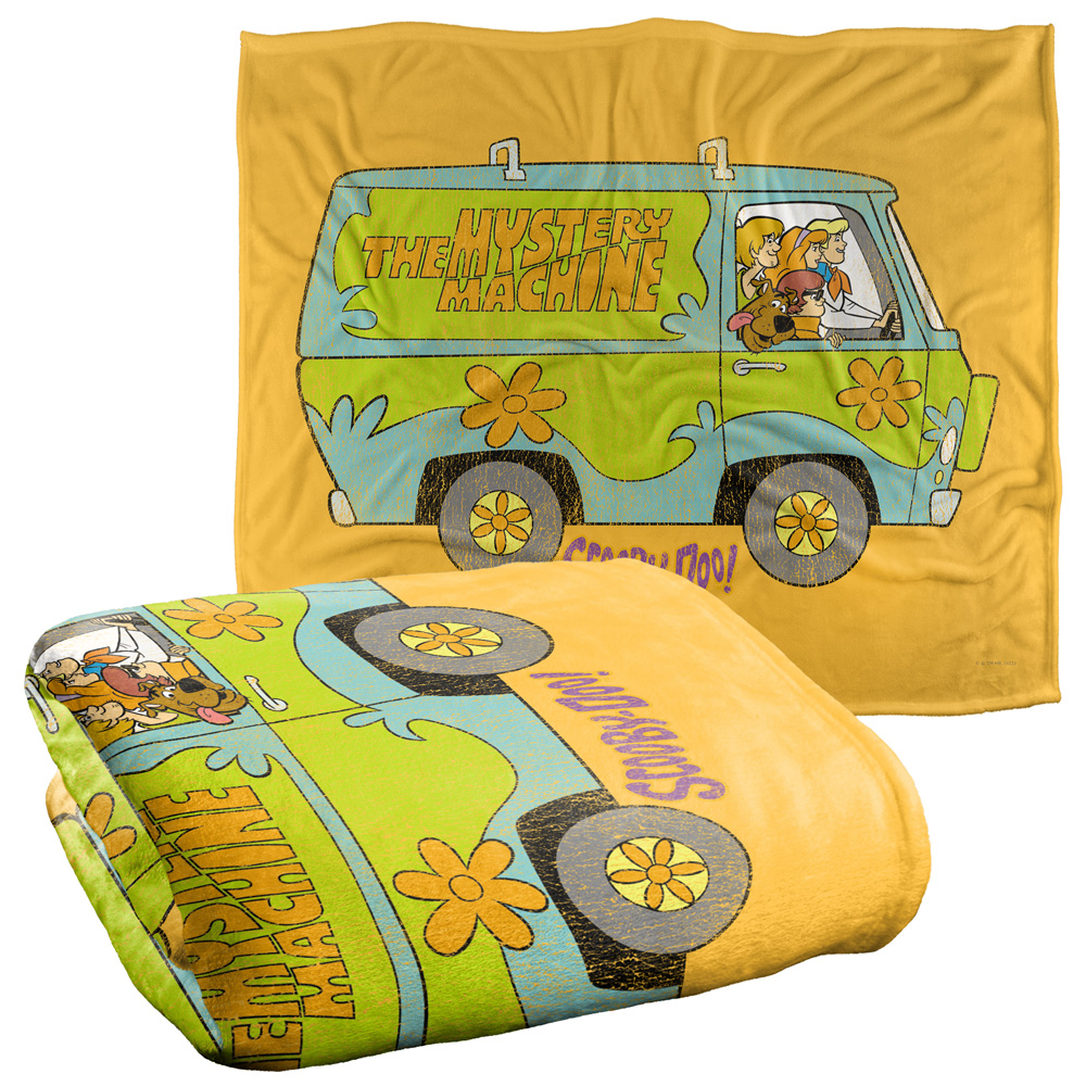 Scooby-Doo The Mystery Machine Officially Licensed Silky Touch Super ...