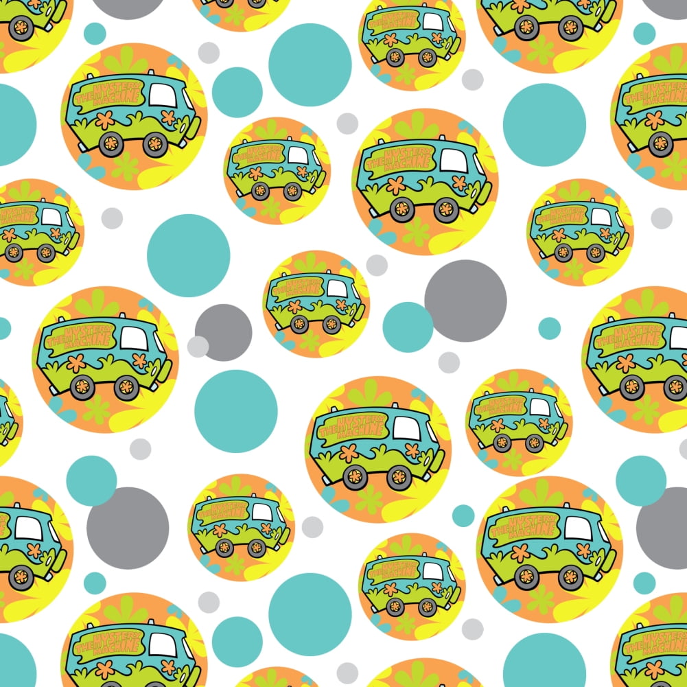 Scooby-Doo The Mystery Machine Premium Gift Wrap Wrapping Paper Roll ...