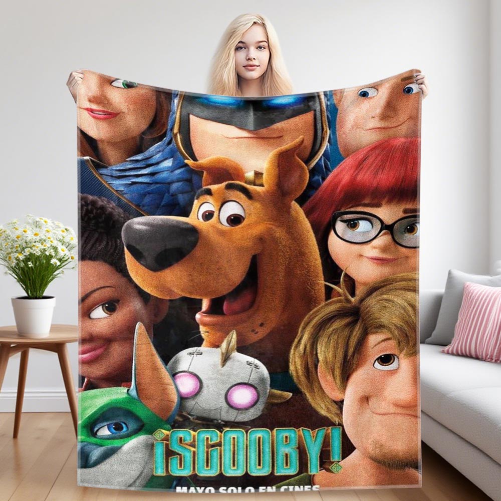 Scooby Doo Throw Blankets Girls Gift Birthday Christmas 60"X80" in ...