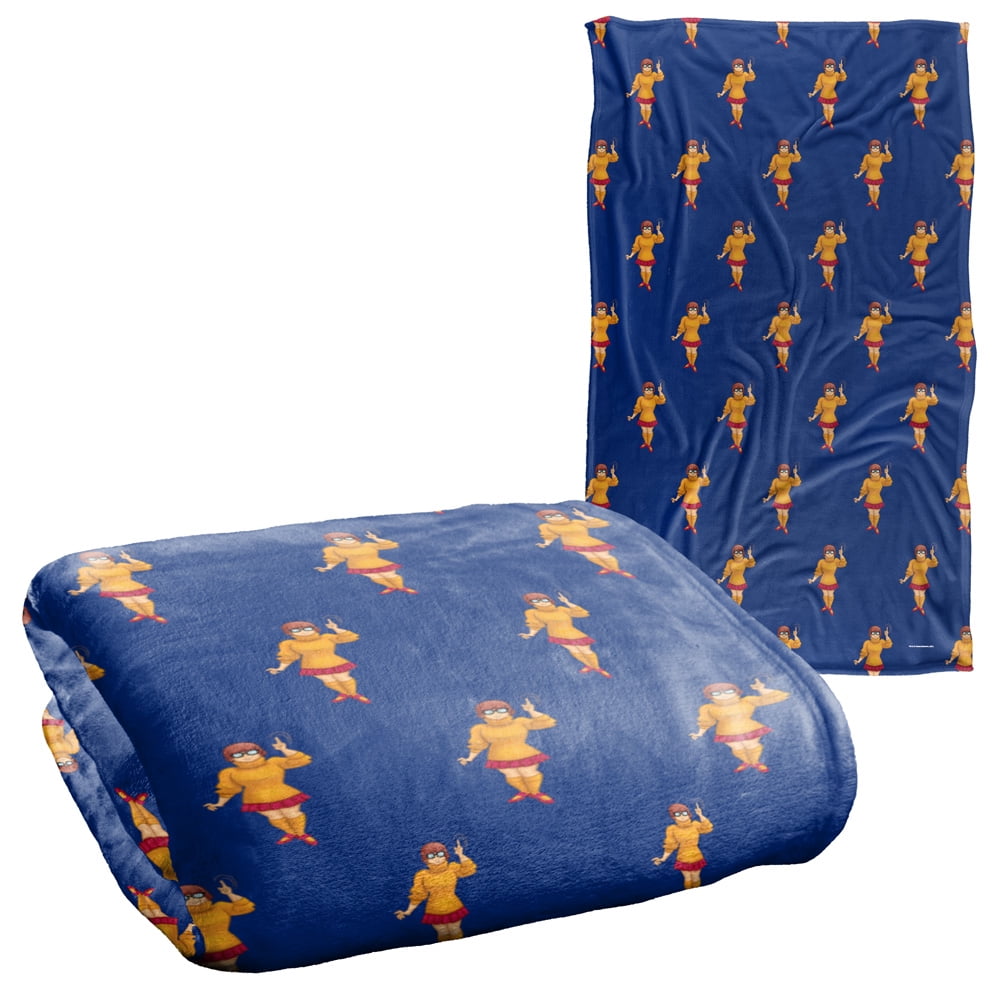 Scooby Doo Velma Character Pattern Silky Touch Super Soft Throw Blanket ...