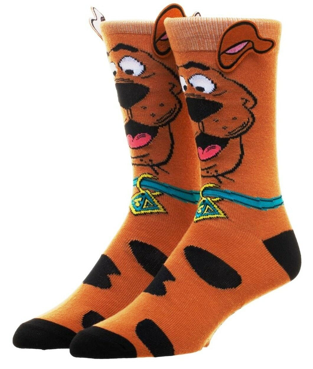 Scooby Doo W/Ears Character Adult Size Crew Socks - Walmart.com