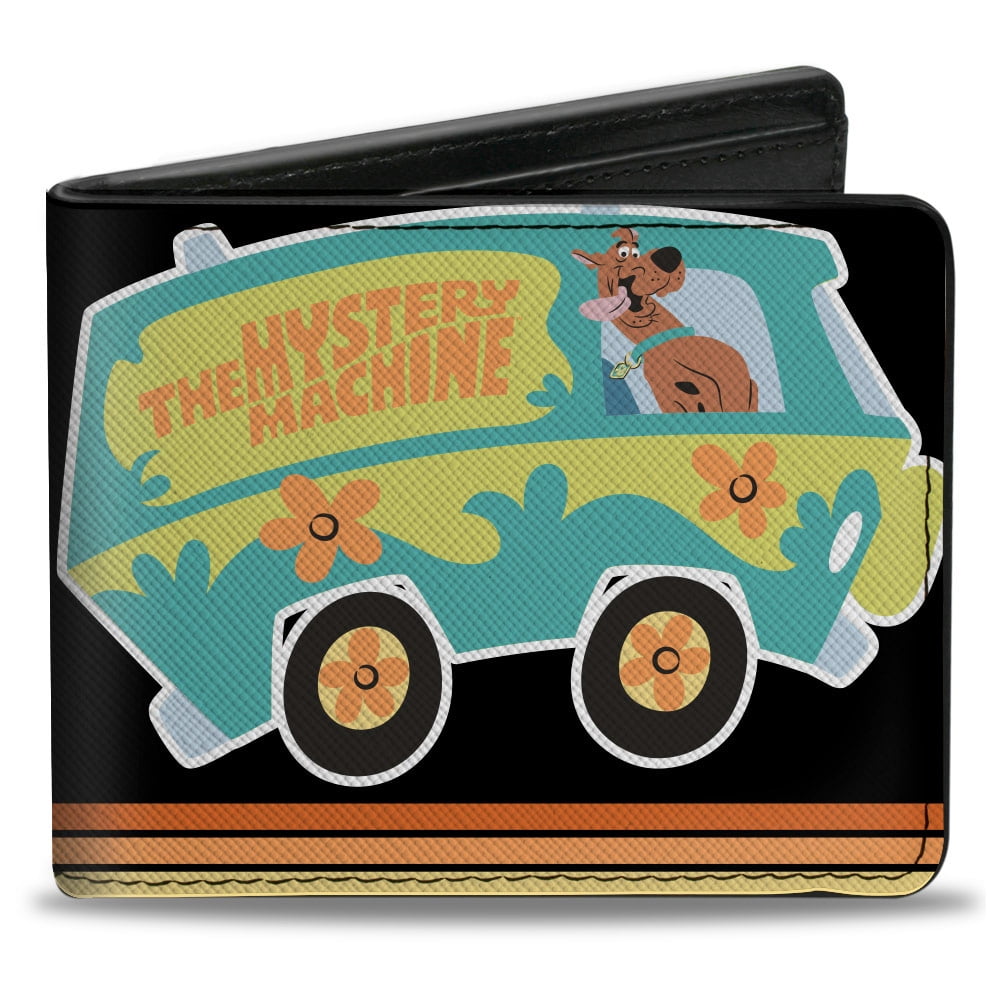 Scooby Doo Wallet, Bifold, Scooby Doo Mystery Machine Pose Peddle to ...
