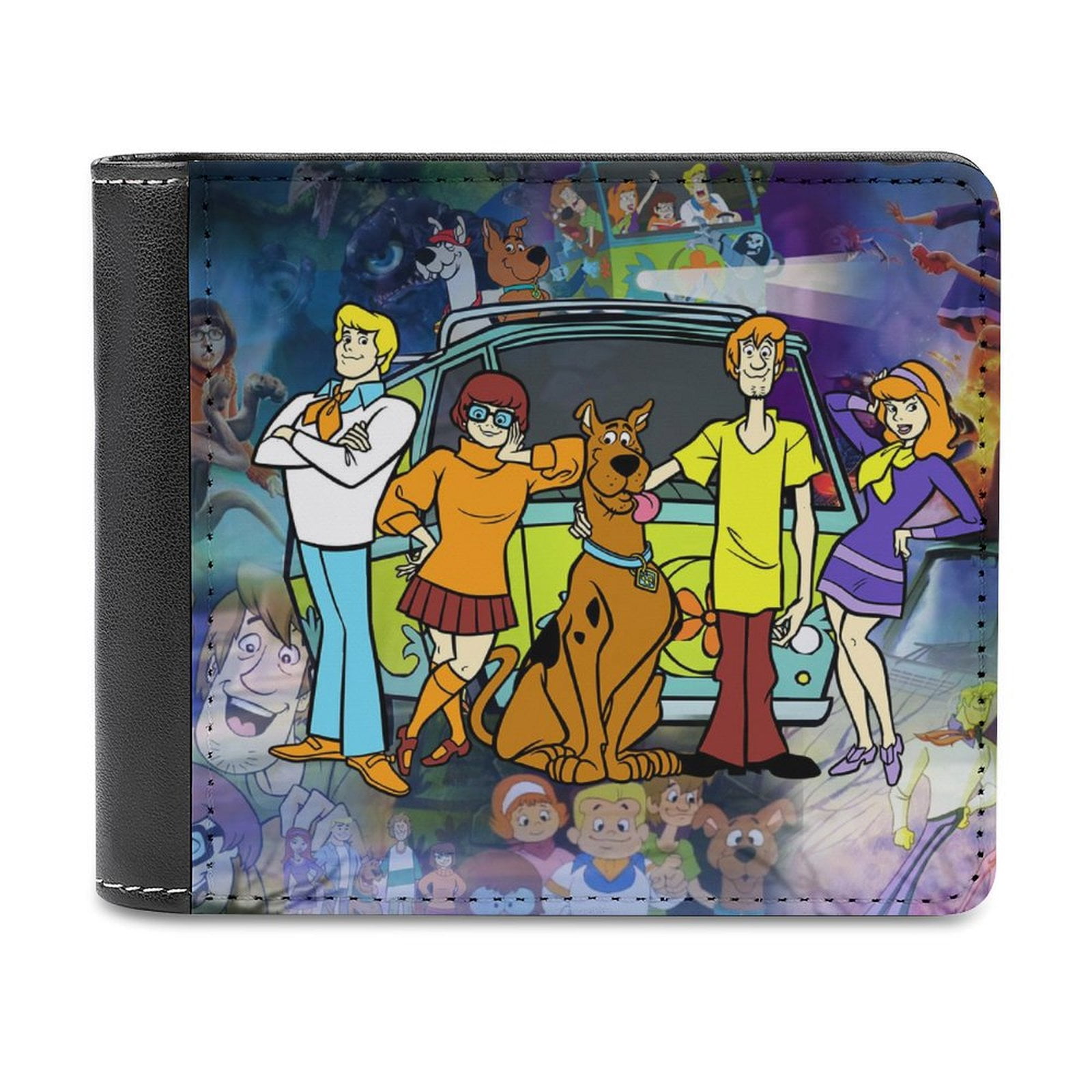 Scooby Doo Wallets Large Capacity PU Leather Wallet Purse Card Holder ...