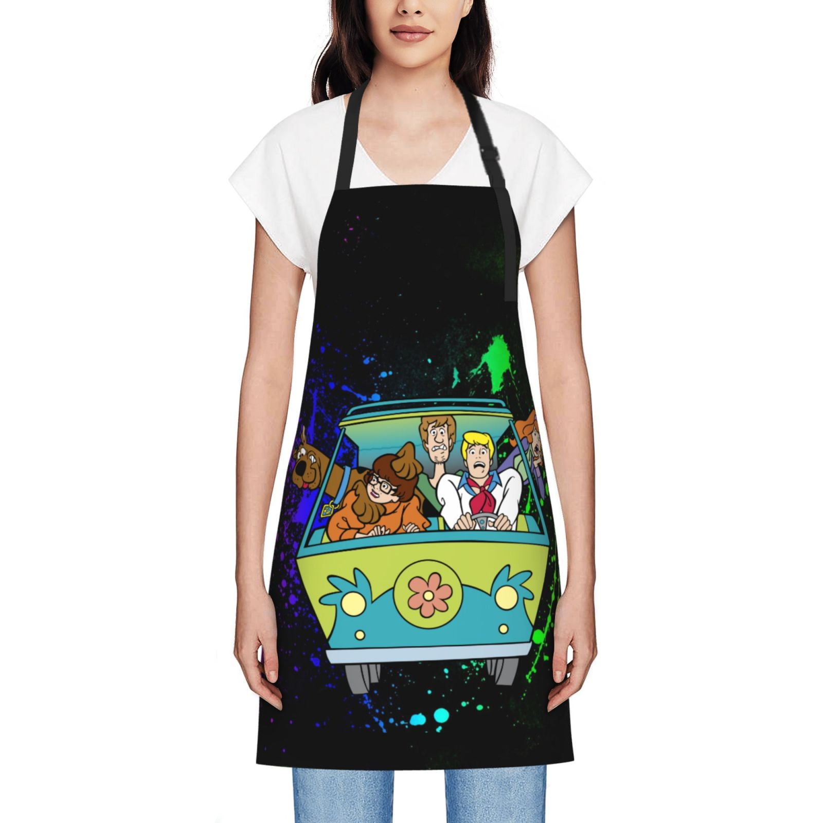 Scooby Doo Waterproof Apron Home Decor For Kitchen/Cooking/Gardening ...