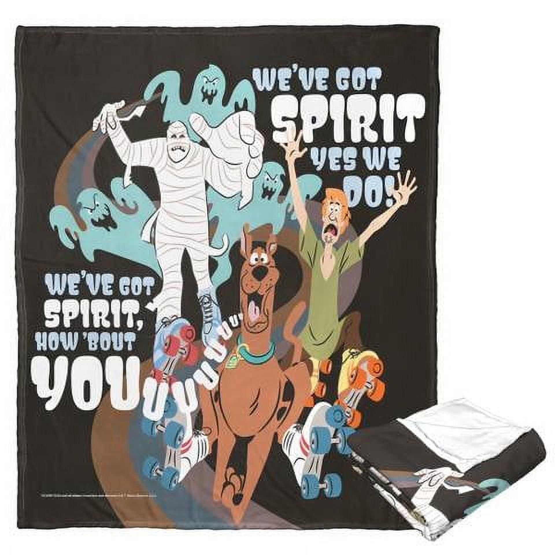 Scooby Doo We Got Spirits Warner Bros Kids Silk Touch Throw Blanket, 50 ...