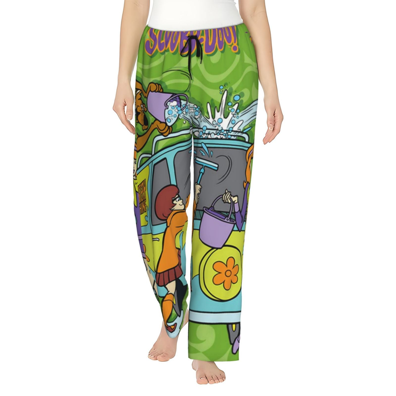 Scooby Doo Women's Pajama Pants Lounge Daily Novelty Cozy Sleep Bottoms ...