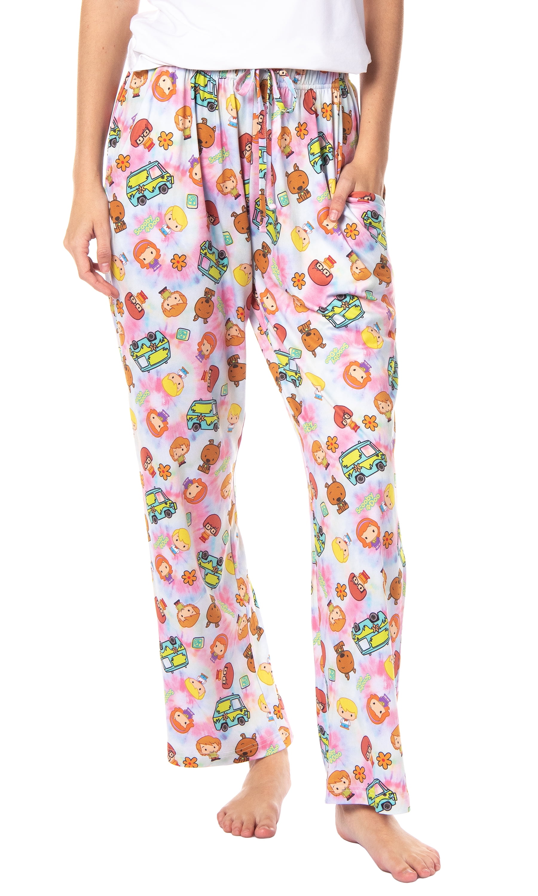 Scooby-Doo Womens' Chibi Characters The Gang Scooby Sleep Pajama Pants ...