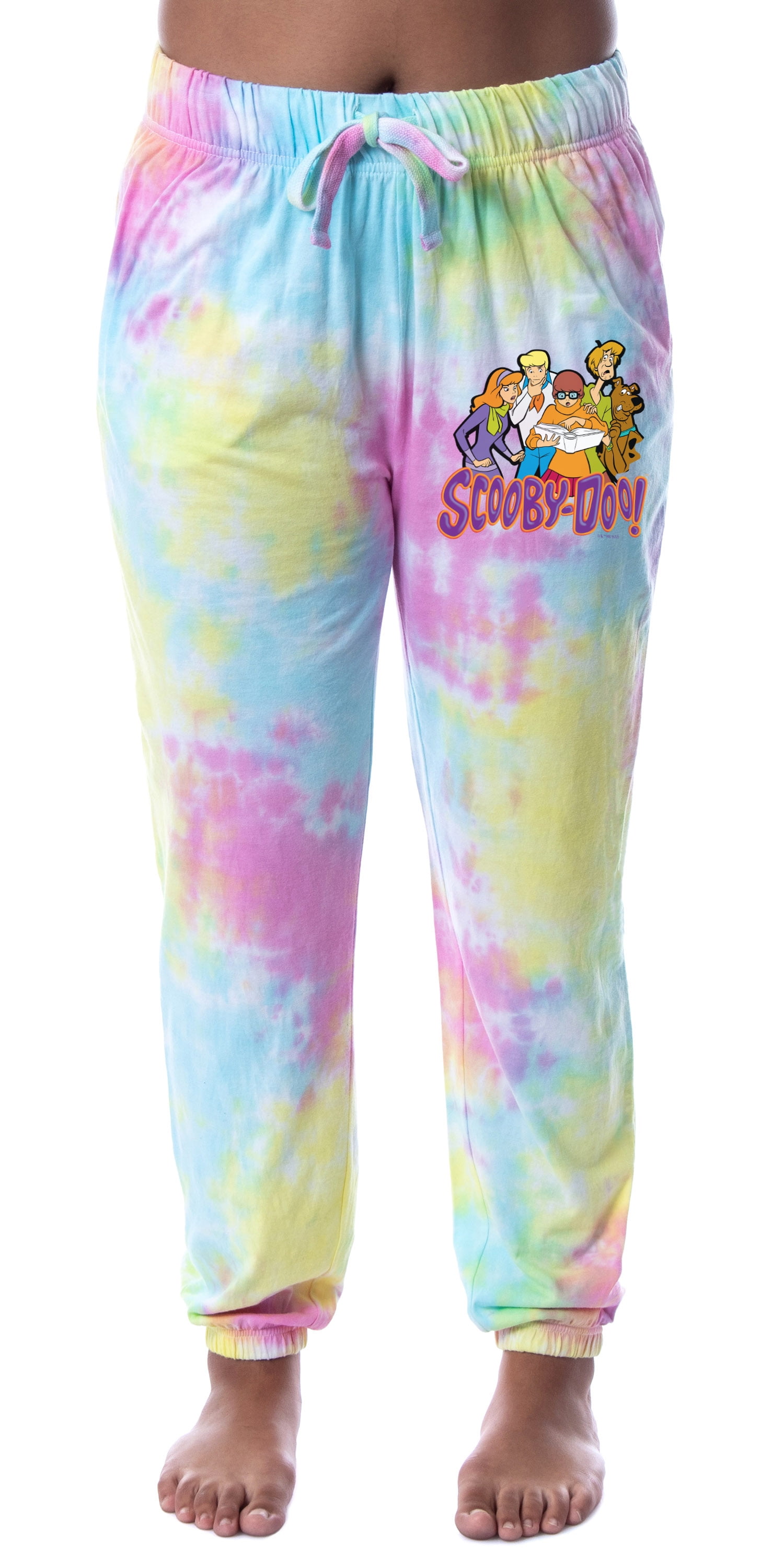 Scooby-Doo Womens' The Gang Tie-Dye Sleep Jogger Pajama Pants - Walmart.com