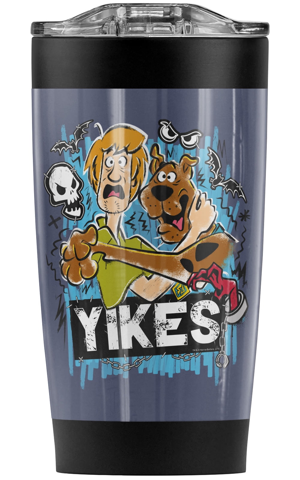 Scooby Doo Yikes Meddle Stainless Steel Tumbler 20 oz Coffee Travel Mug ...