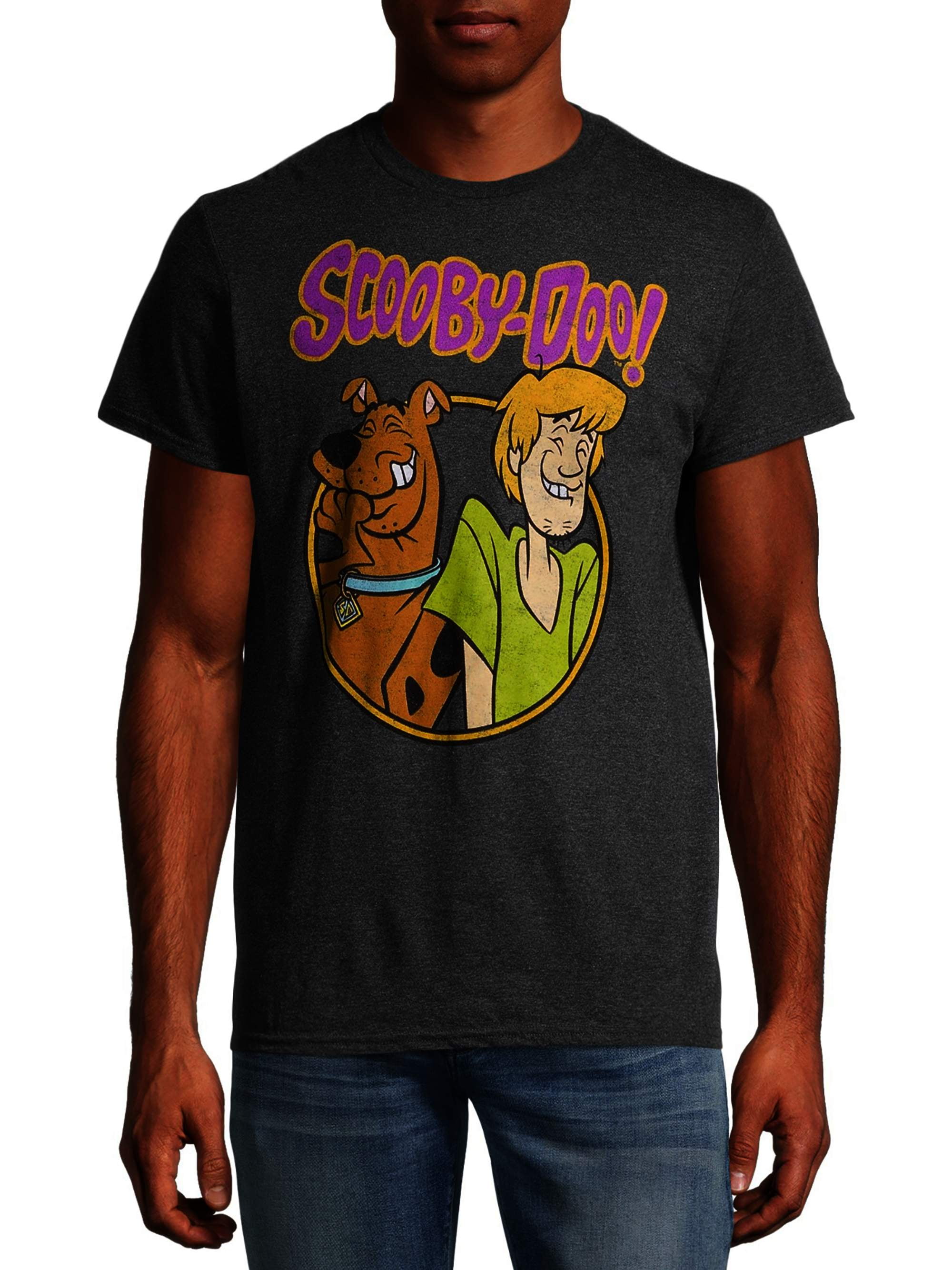 Scooby Doo and Shaggy Men's and Big Men's Graphic T-shirt - Walmart.com