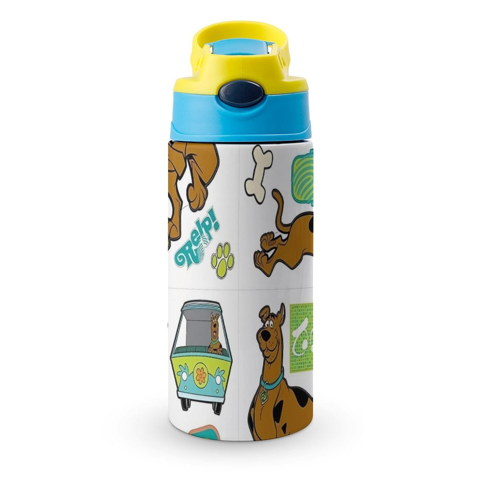 Scooby Doo kids stainless steel water cup with straw 350ml - Walmart.com