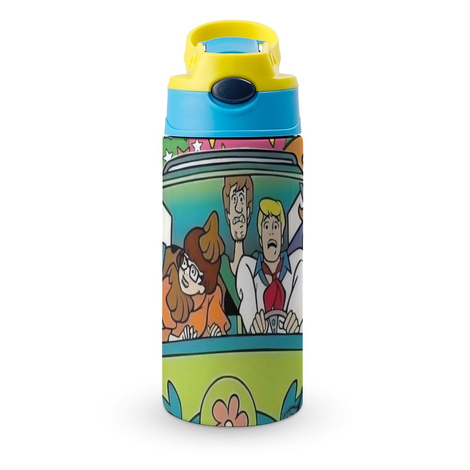 Scooby Doo kids stainless steel water cup with straw 350ml - Walmart.com