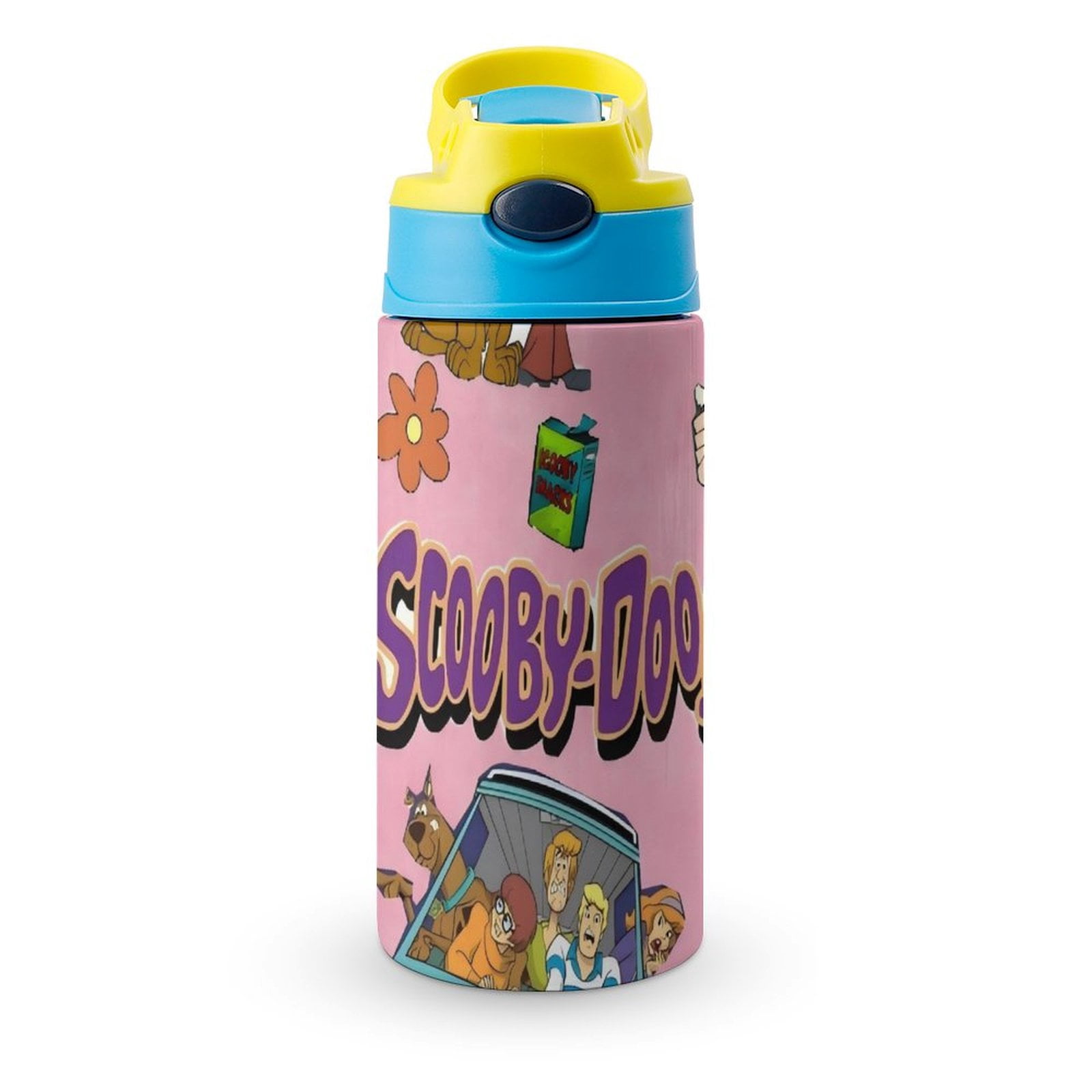 Scooby Doo kids stainless steel water cup with straw 350ml - Walmart.com
