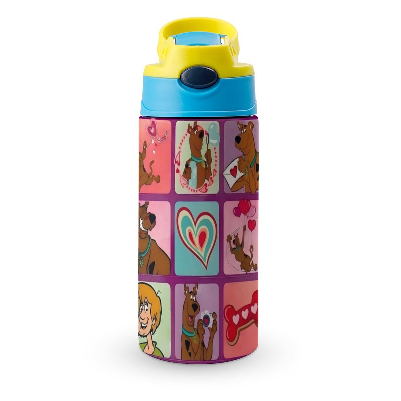 Scooby Doo kids stainless steel water cup with straw 350ml - Walmart.com