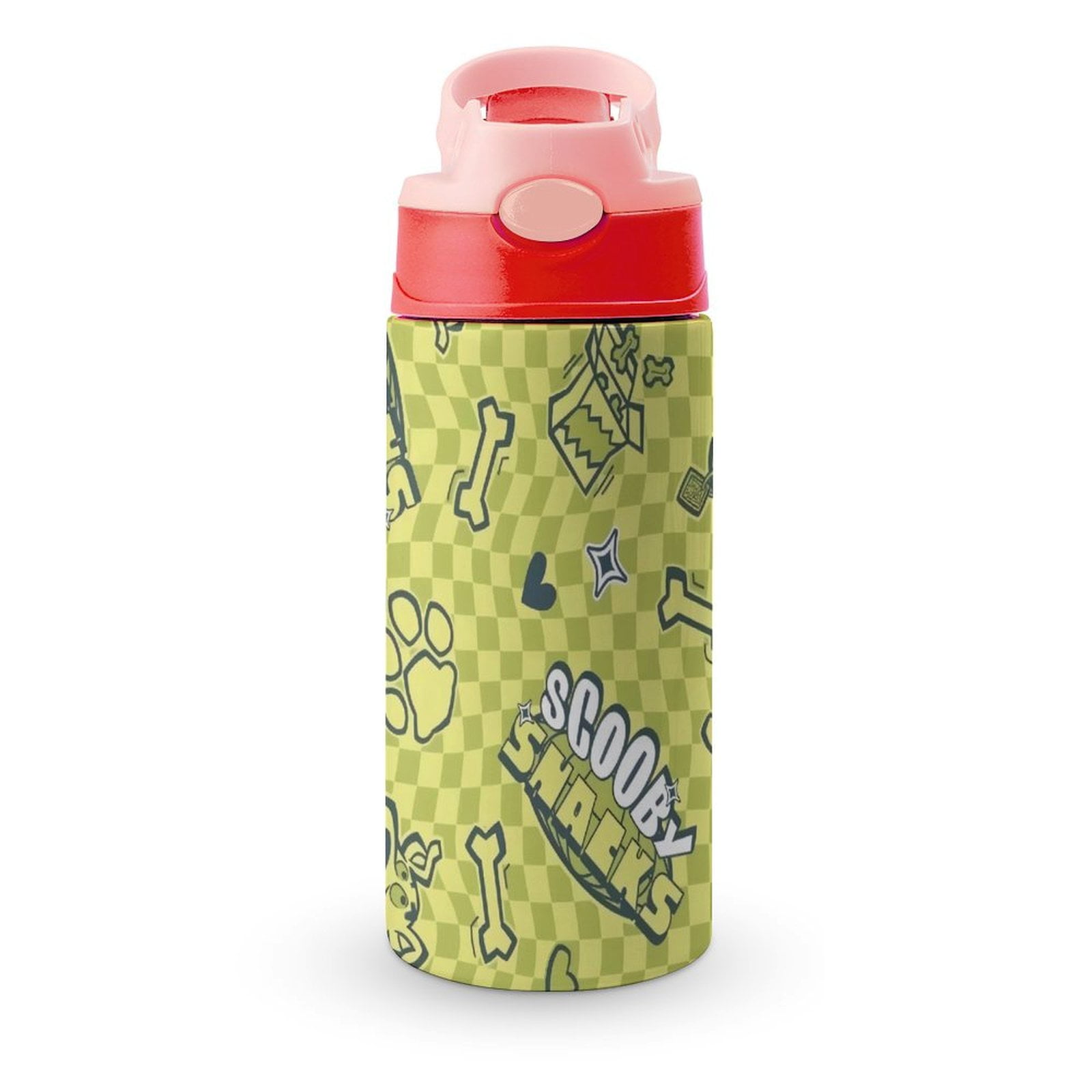 Scooby Doo kids stainless steel water cup with straw 350ml - Walmart.com