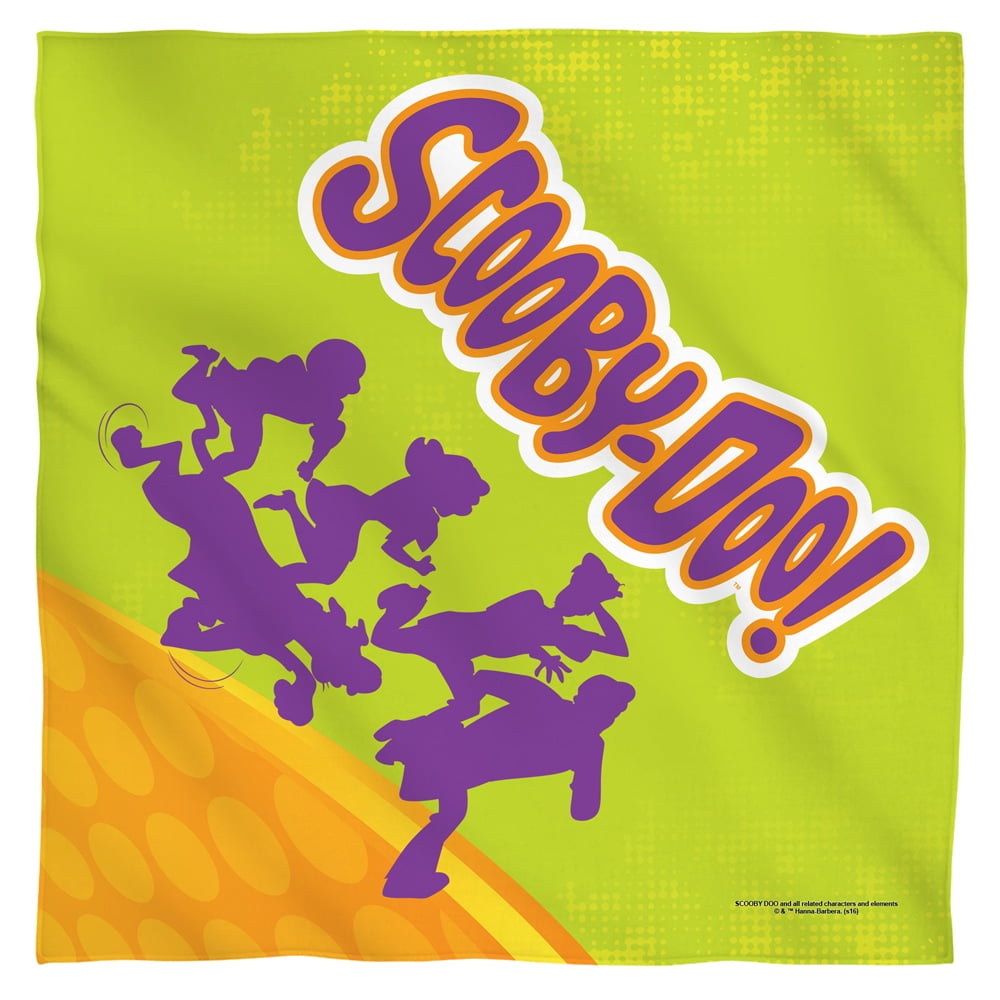Scooby Doo/running Scared-bandana-white-22x22 - Walmart.com