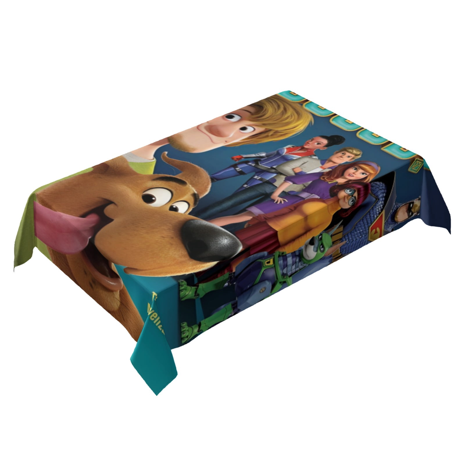 Scooby-Doo square tablecloth has an iconic print, fits most tables, and ...