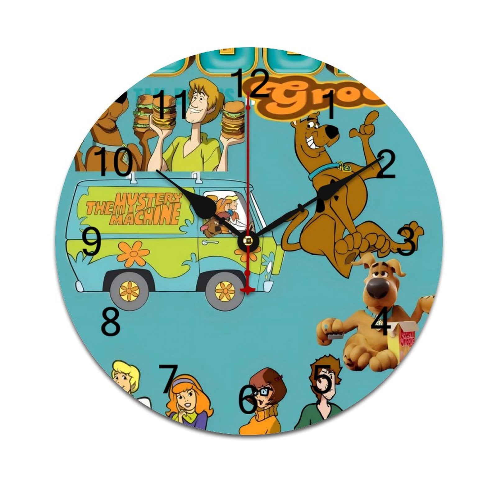Scooby Doo wall clocks battery operated decorative 34cm/13.39in ...