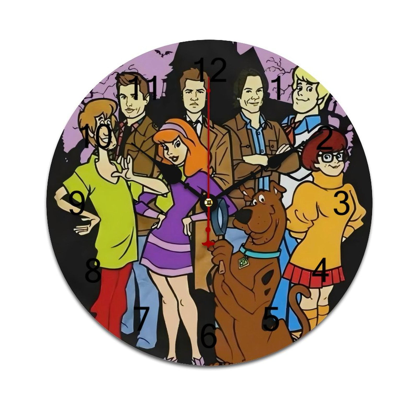 Scooby Doo wall clocks battery operated decorative 34cm/13.39in ...