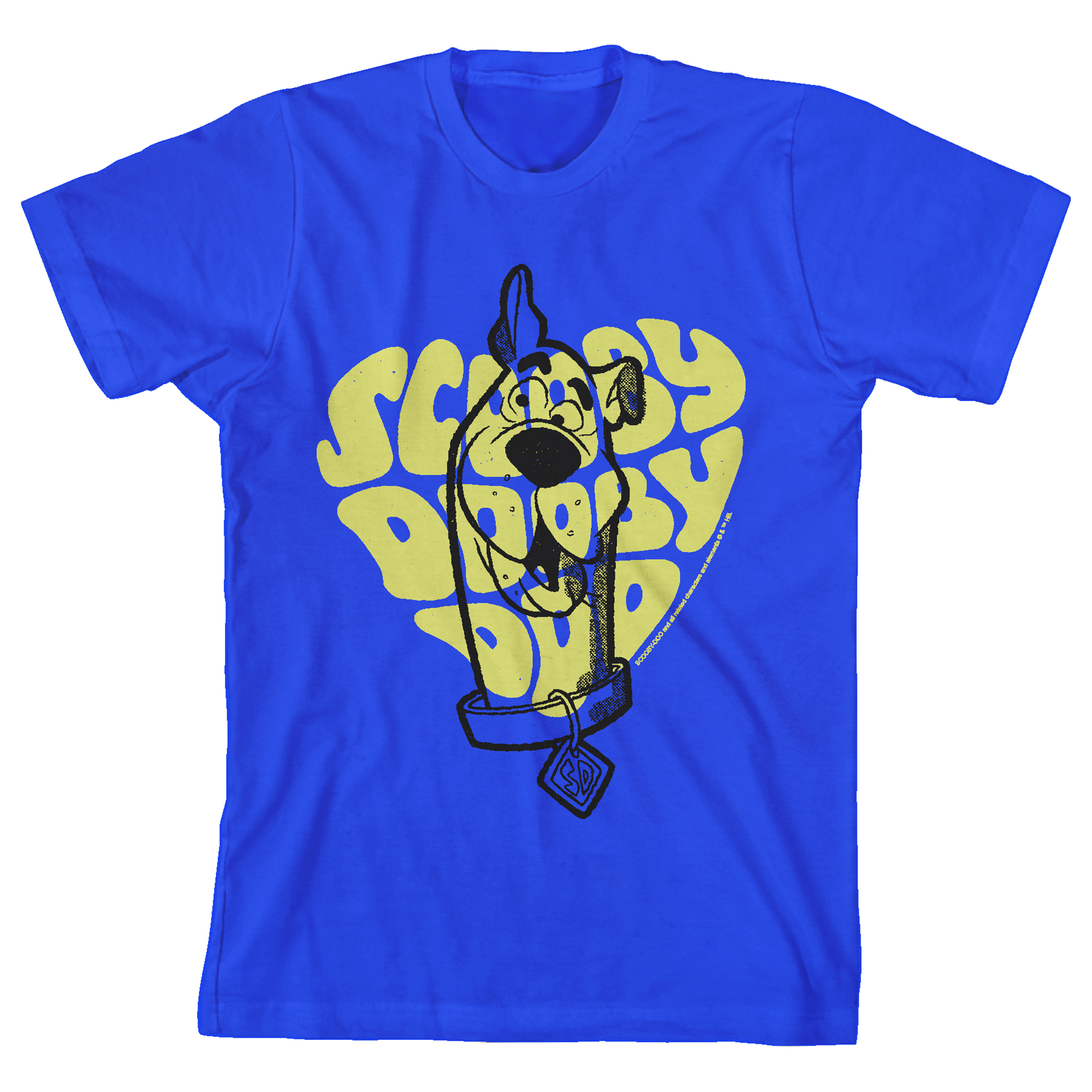 Men's Scooby Doo Gang on the Run Graphic Tee Navy Blue X Large ...