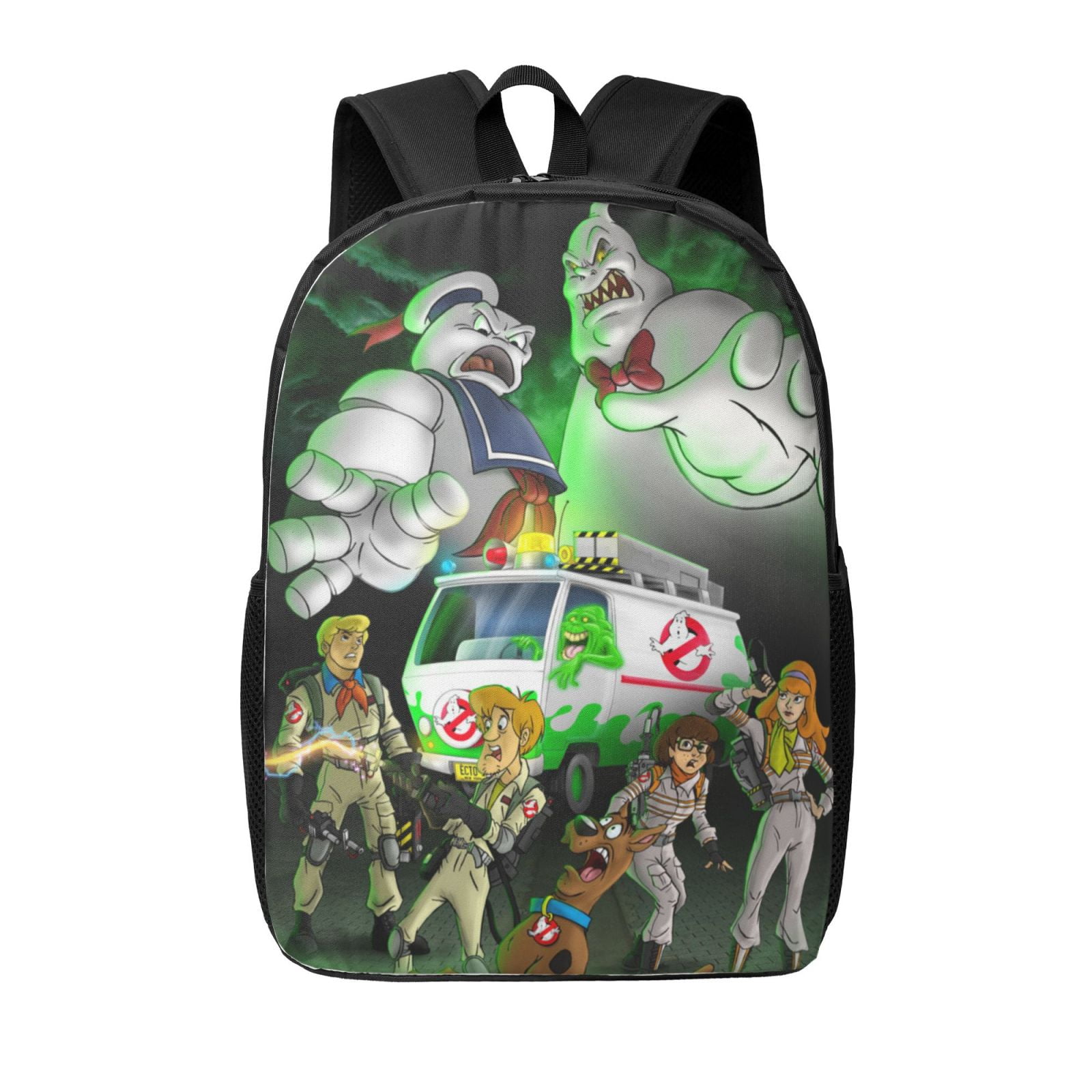 Scooby Ghostbusters Schoolbag Unisex Backpack Daypack Laptop Bag 17in ...