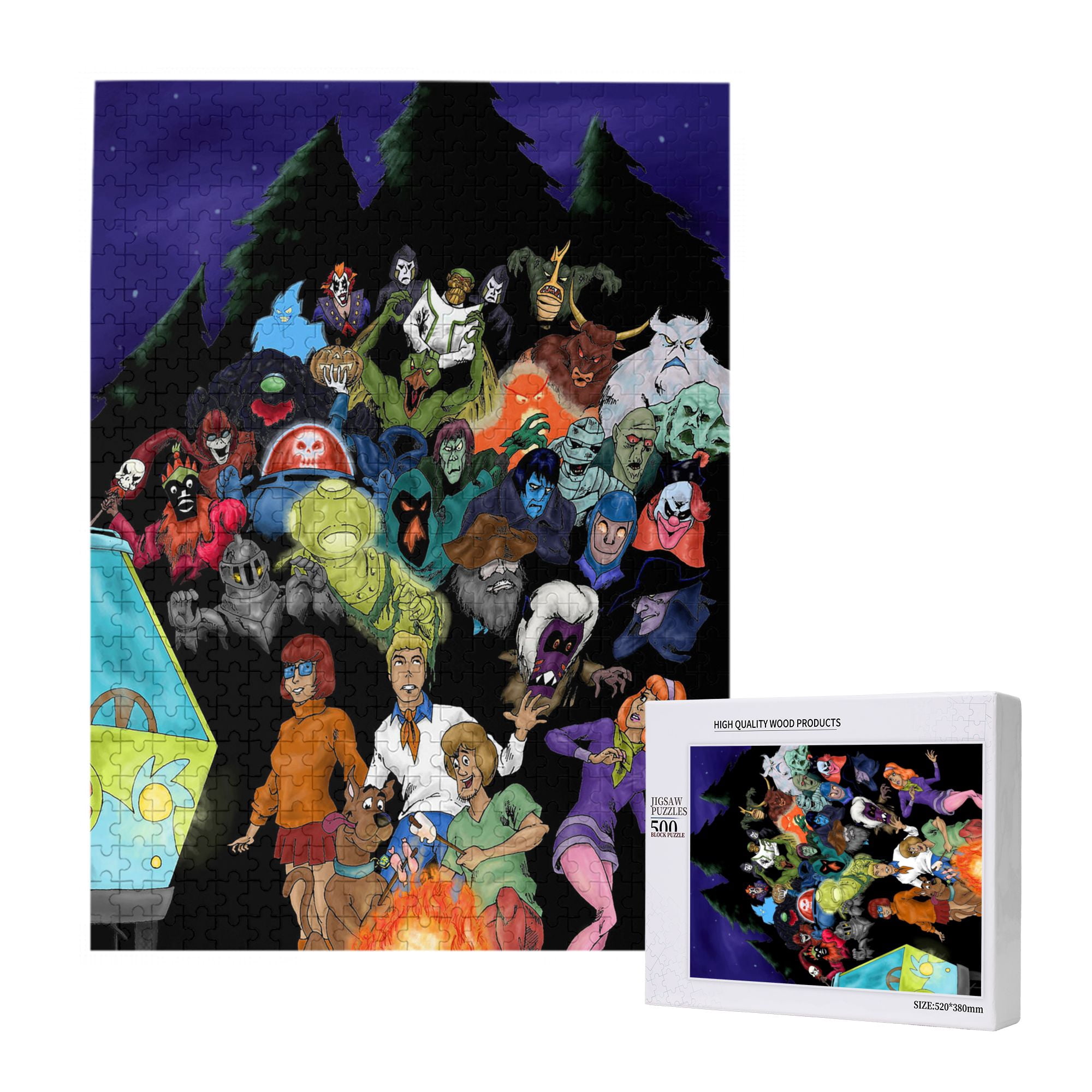 Scooby Scooby-Doo 500 Piece Jigsaw Puzzle for Families Challenging ...