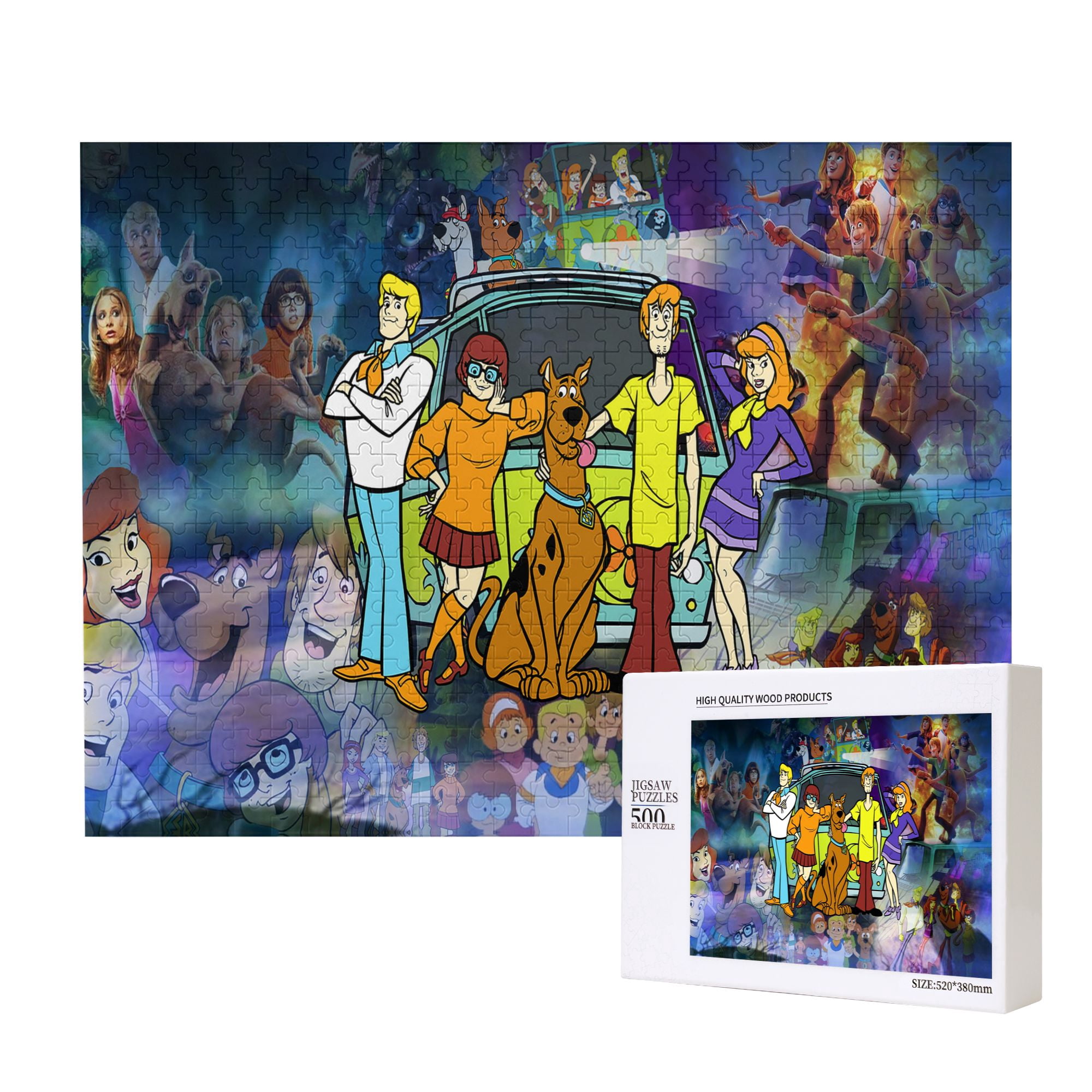 Scooby Scooby-Doo 500 Piece Jigsaw Puzzle for Families Challenging ...