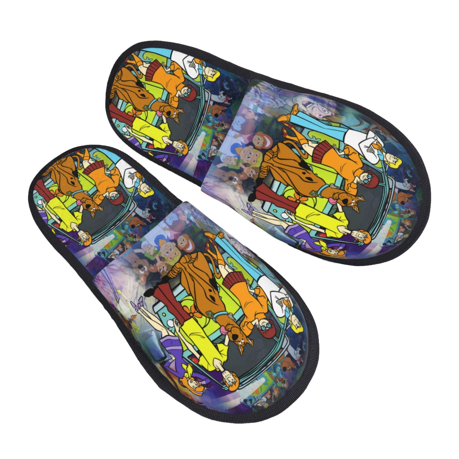 Scooby Scooby-Doo House Slippers Slip-On Indoor Memory Foam House Shoes ...