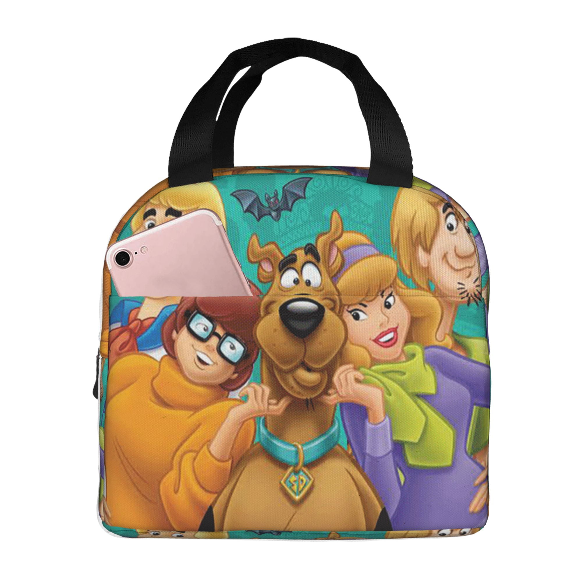 Scooby Scooby-Doo Lunch Bag Portable Tote Bag Insulated Lunch Box ...