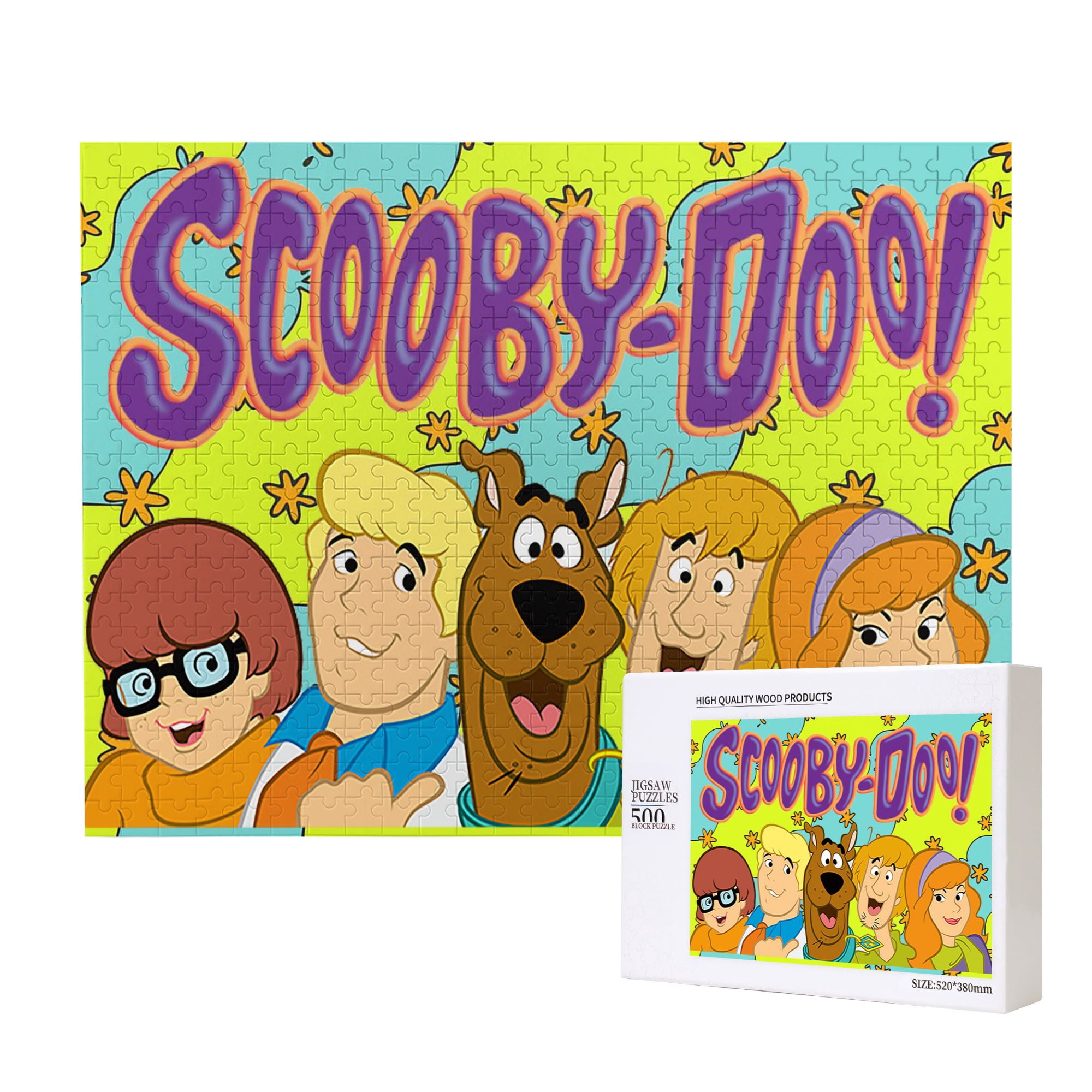 Scooby-doo 500 Piece Jigsaw Puzzle for Families Challenging Picture ...
