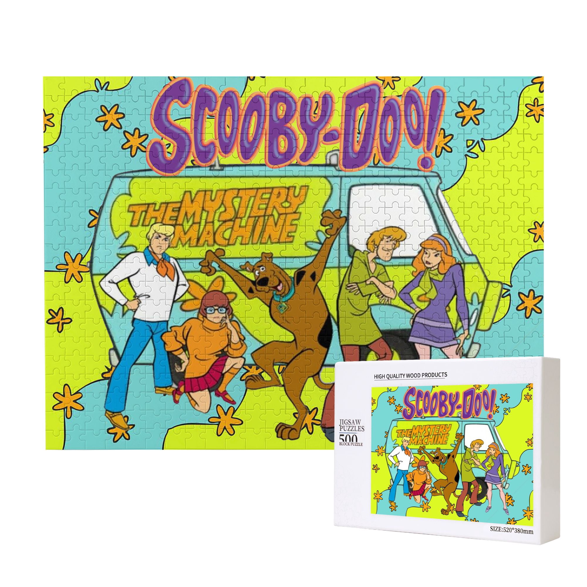 Scooby-doo 500 Piece Jigsaw Puzzle for Families Challenging Picture ...