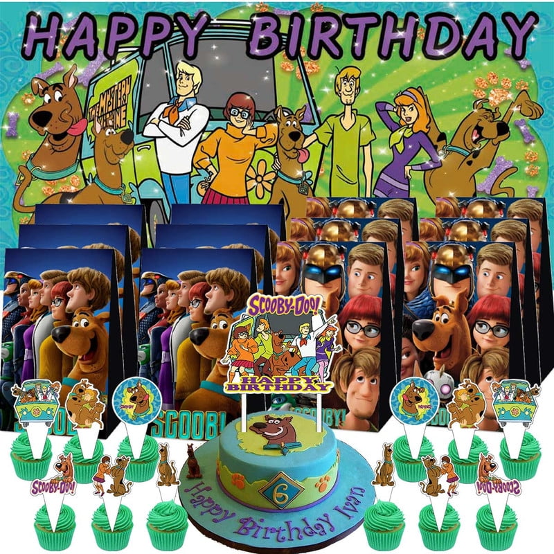 Scooby doo Goodie Bags Treat Candy Decorations Party Favor Supplies ...