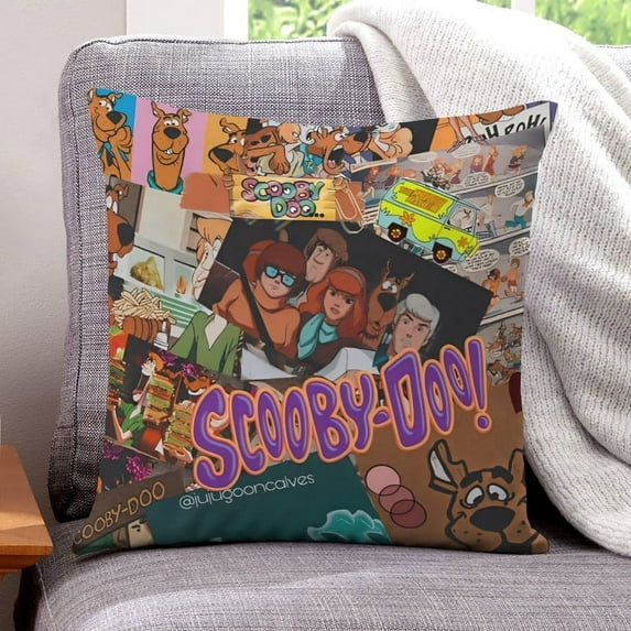 Scooby doo Pillow Cover Case Gifts Pillowcase Home Decorative Throw ...