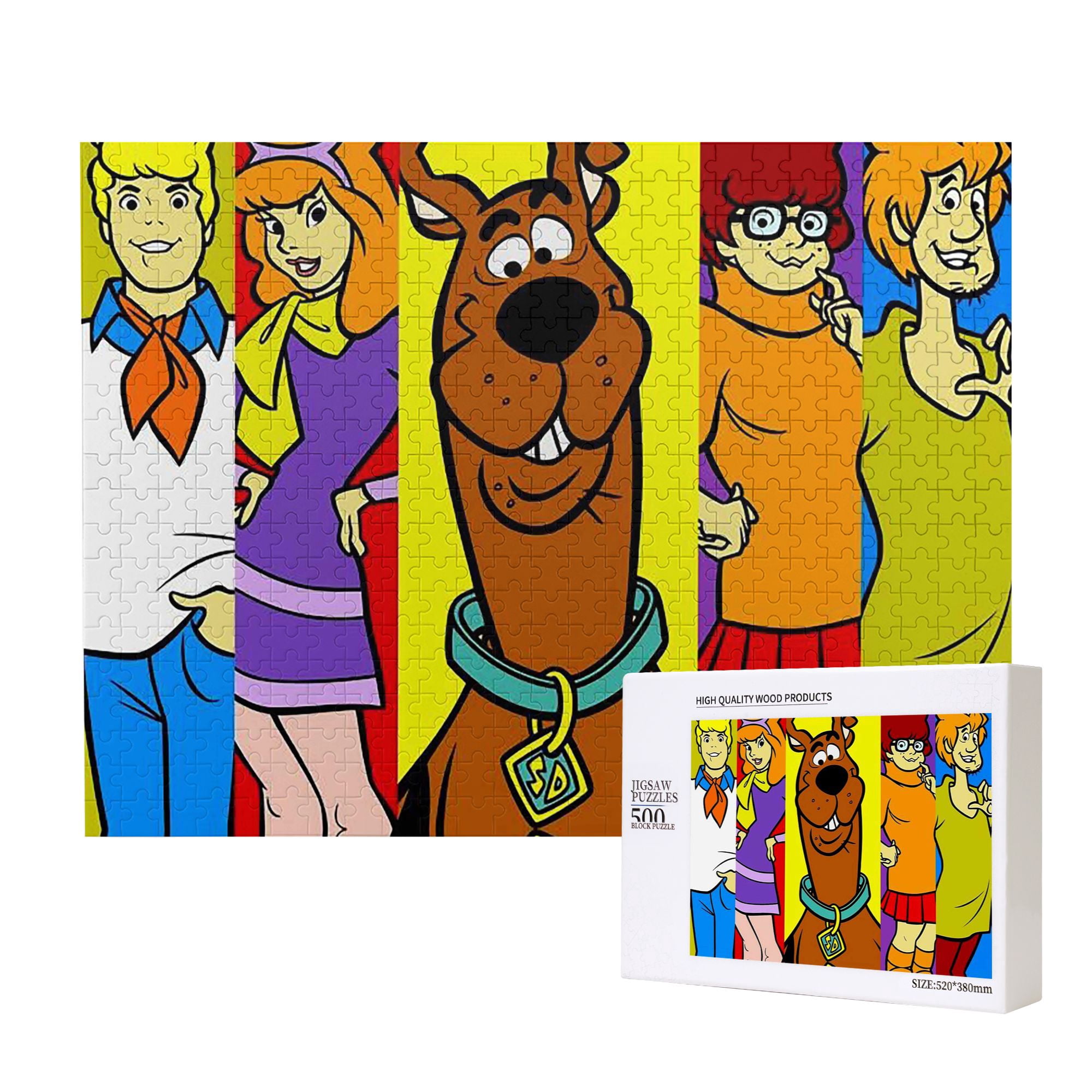 Scooby-doo Scooby 500 Piece Jigsaw Puzzle for Families Challenging ...
