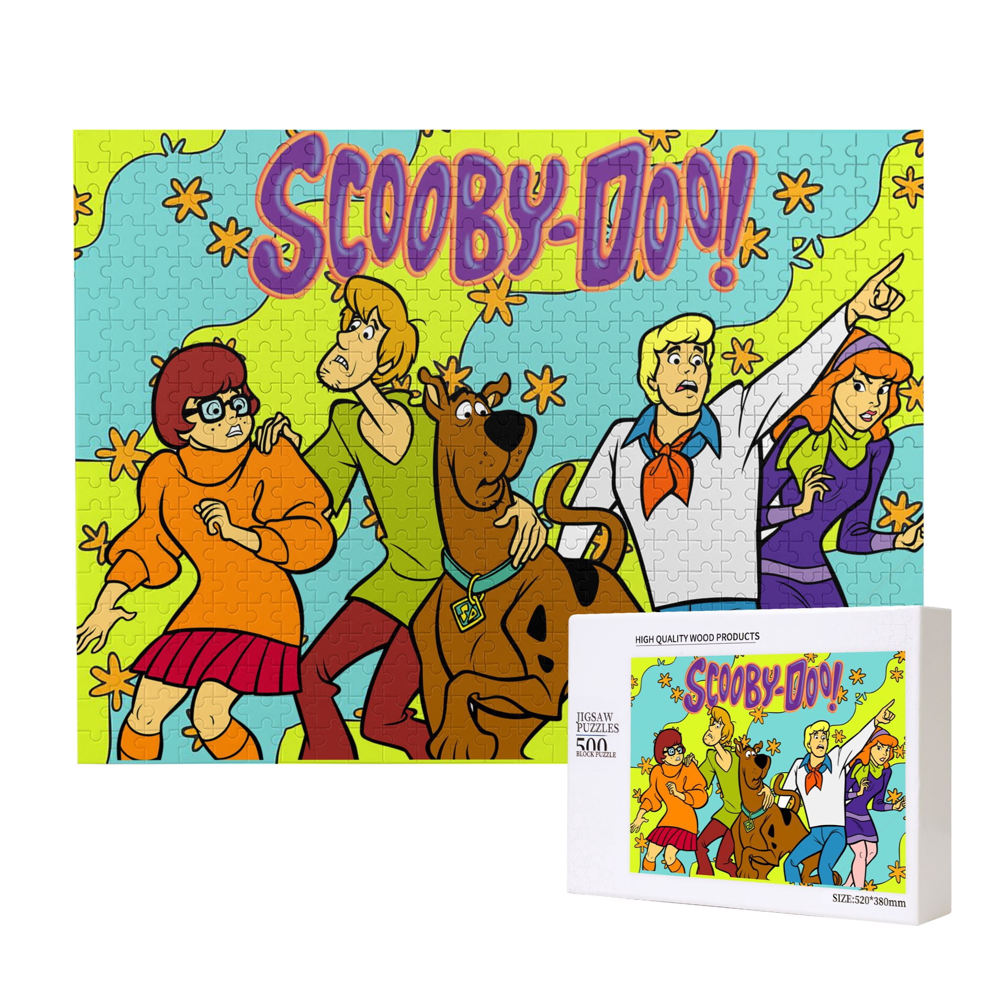 Scooby-doo Scooby 500 Piece Jigsaw Puzzle for Families Challenging ...