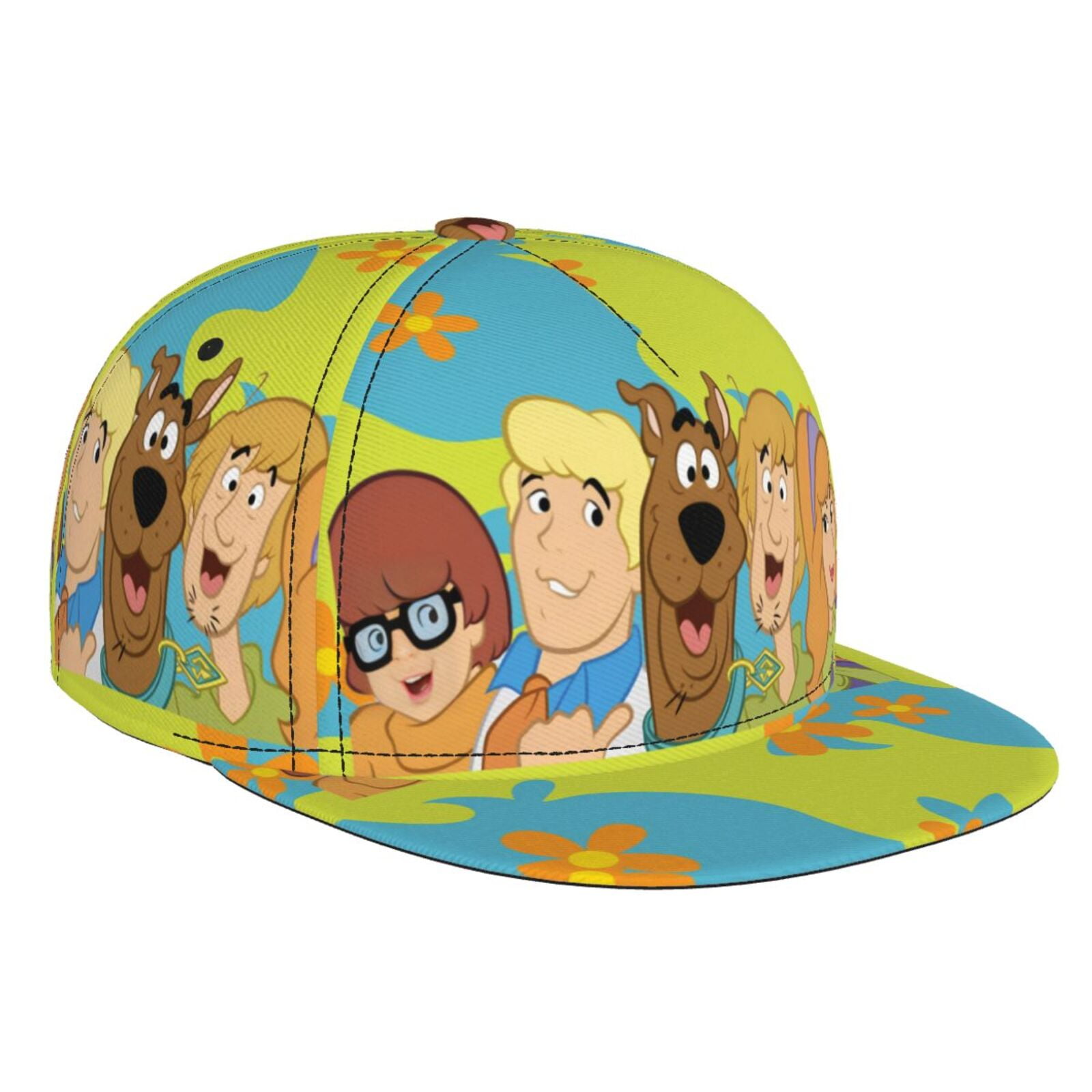 Scooby-doo Scooby Baseball Cap Men Women Snapback Flat Brim Caps Dad ...