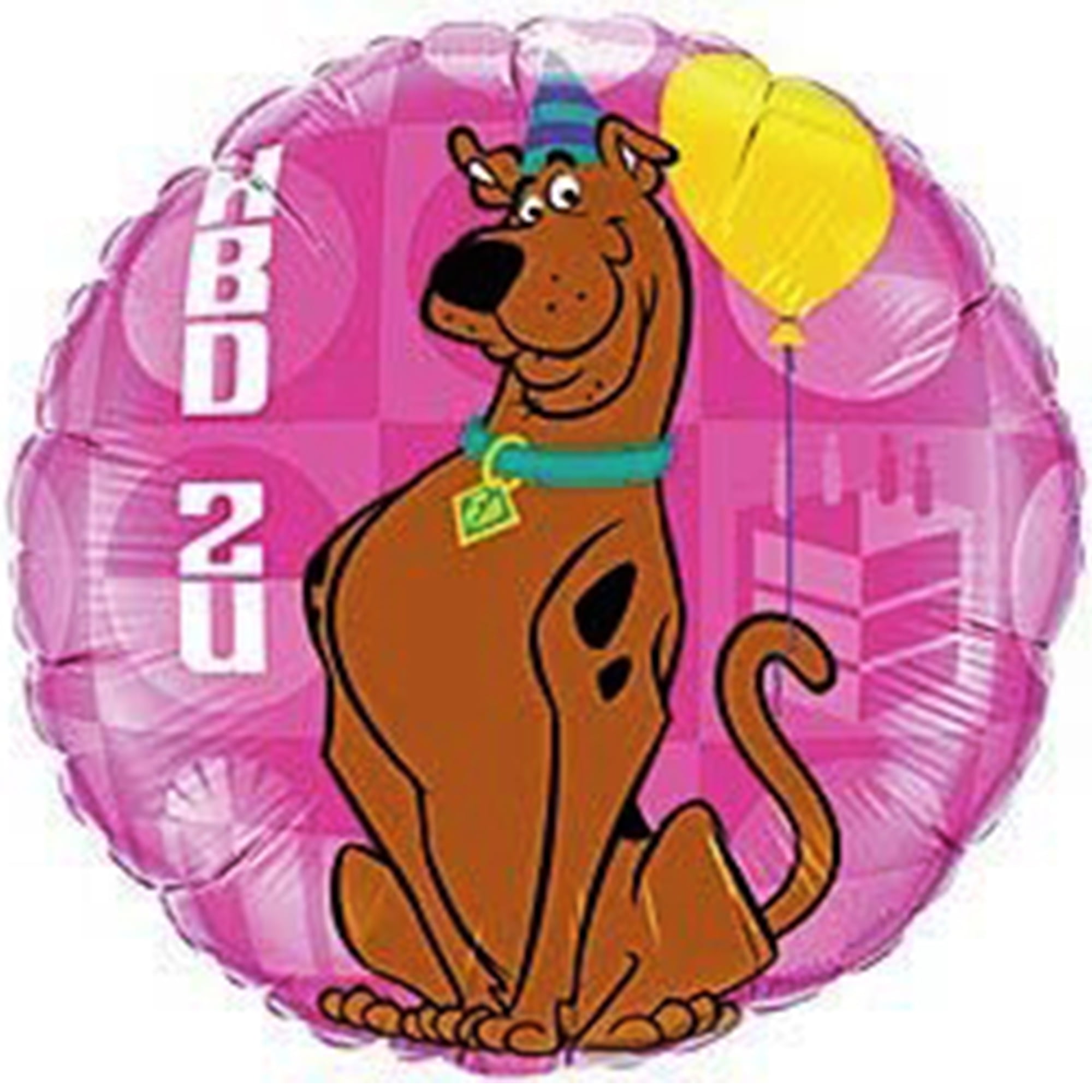 Scoobydoo Pink Balloon 18"( 1 ct ) - Walmart.com