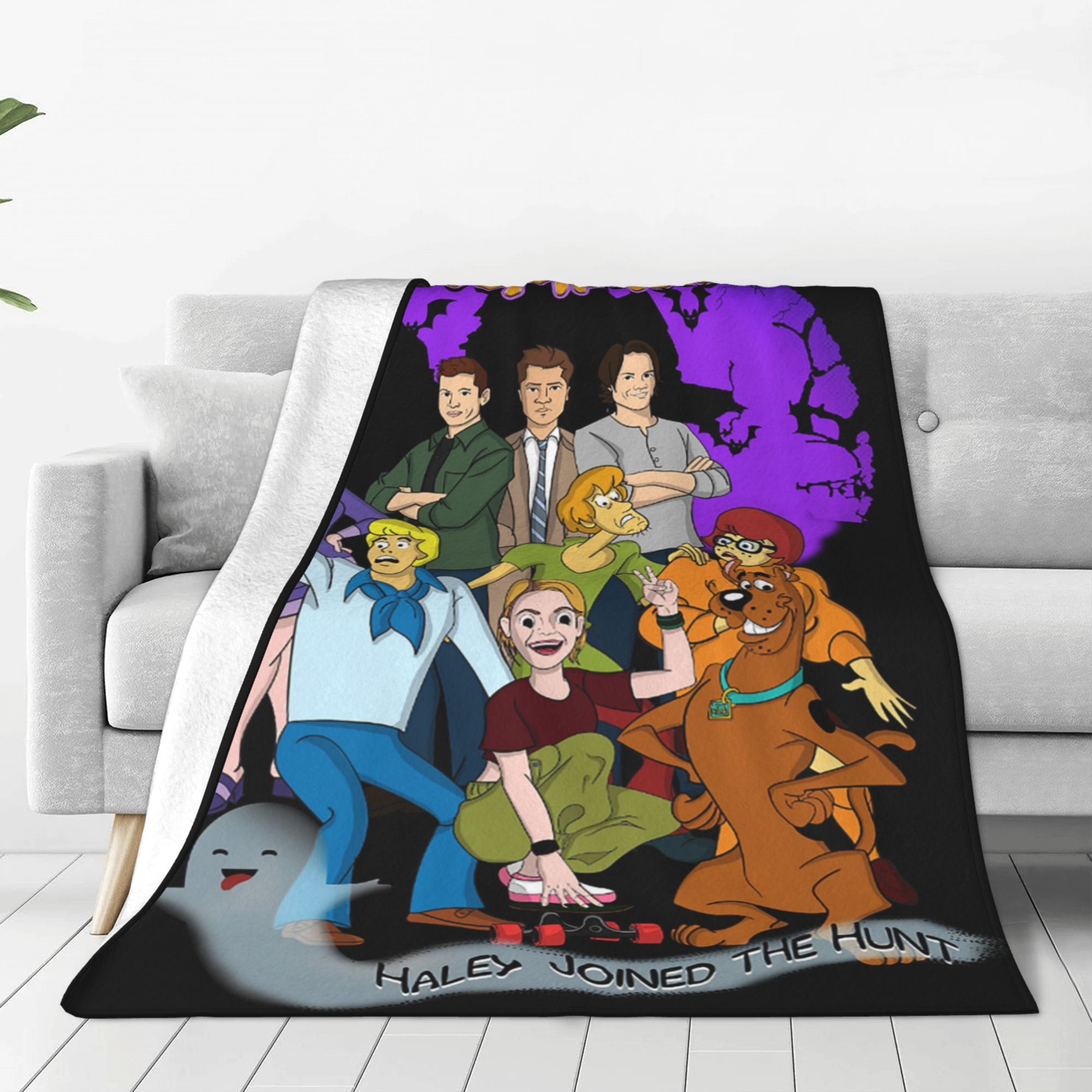 Scoobynatural Scooby Soft Lightweight Bed Blankets Plush Fuzzy Cozy ...