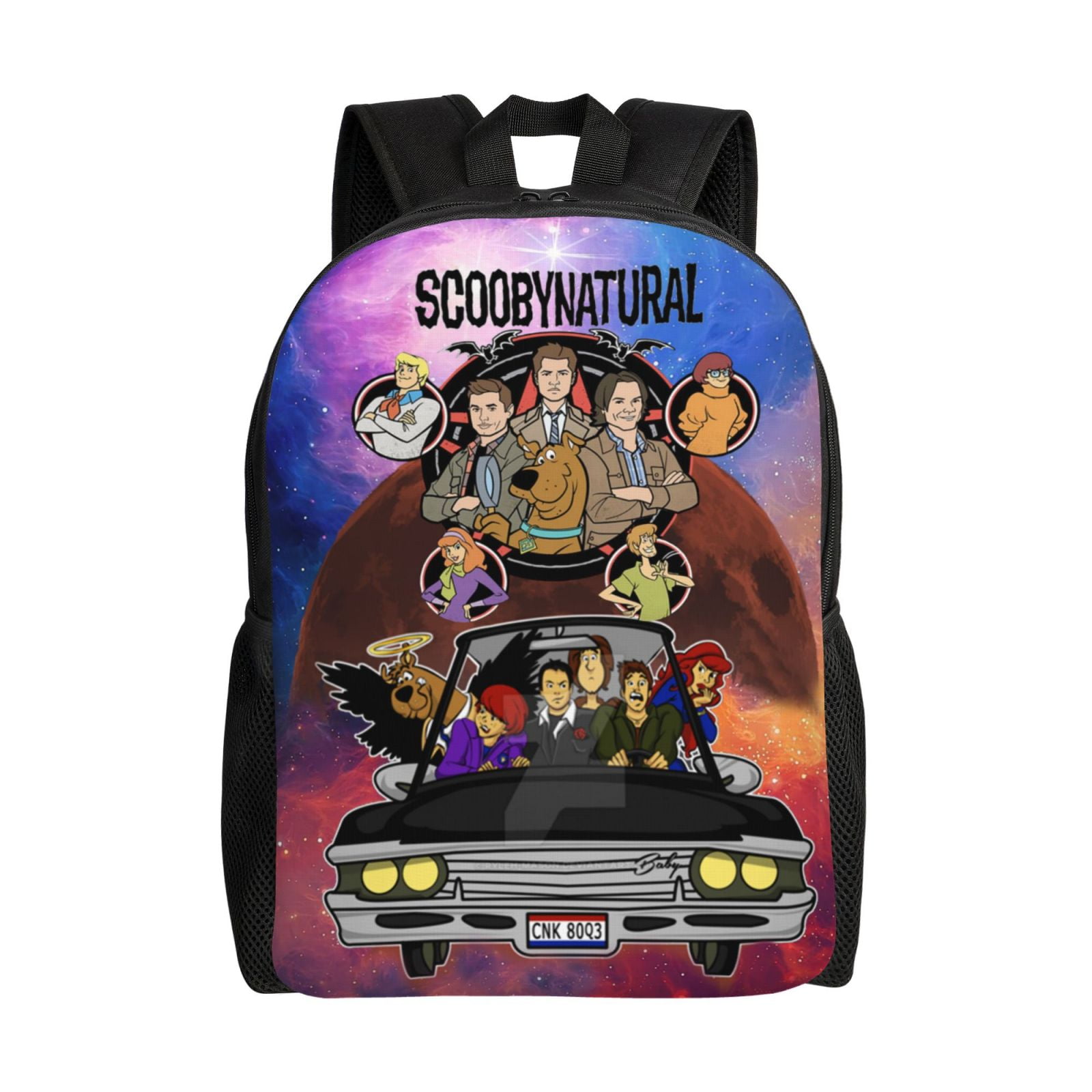 Scoobynatural Supernatural Backpack Large Capacity Portable Backpack ...