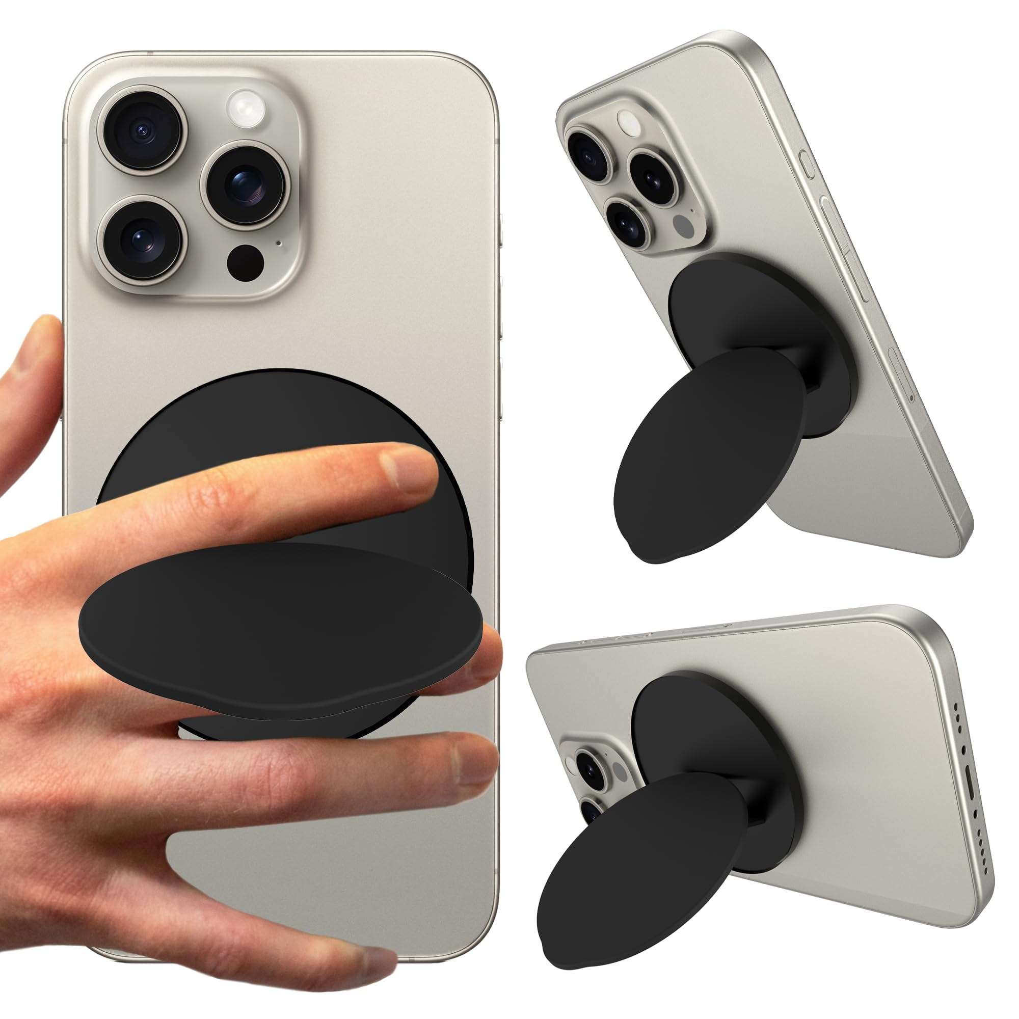 Scooch Magnetic Phone Grip for MagSafe Stand [MagStar], with Grip for ...