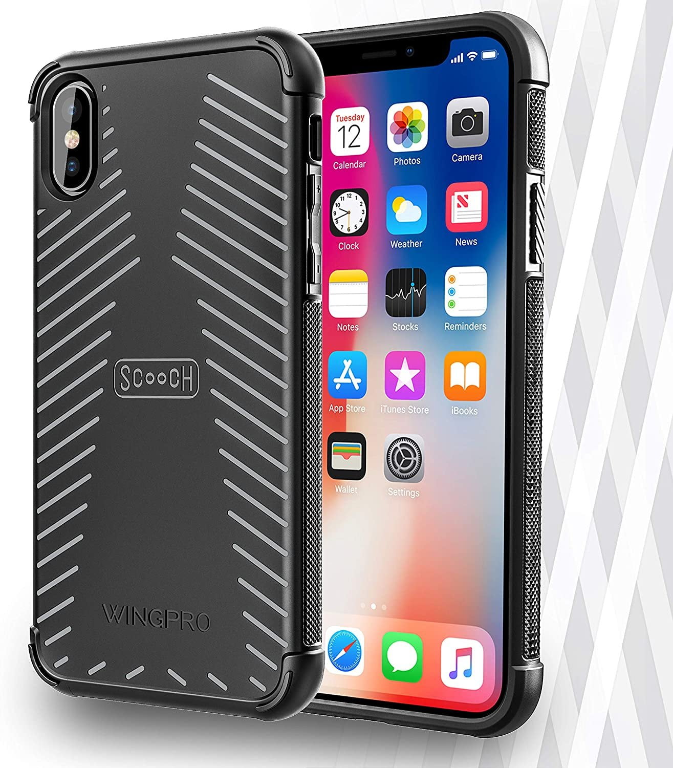 Scooch Wingpro Iphone Xs Max Phone Case (Stone) - Walmart.com