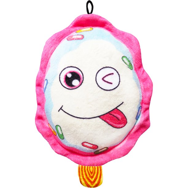 Scoochie 8" Plush Ice Cream Bar-White/Pink - Walmart.com