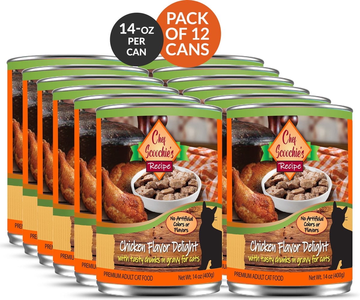 Scoochie Pet Chef Scoochies Recipe With Real Chicken Chunks in Savory ...