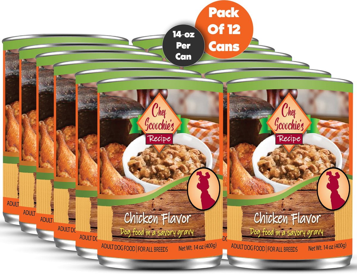 Scoochie Pet Chef Scoochies Recipe With Real Chicken in Savory Gravy ...