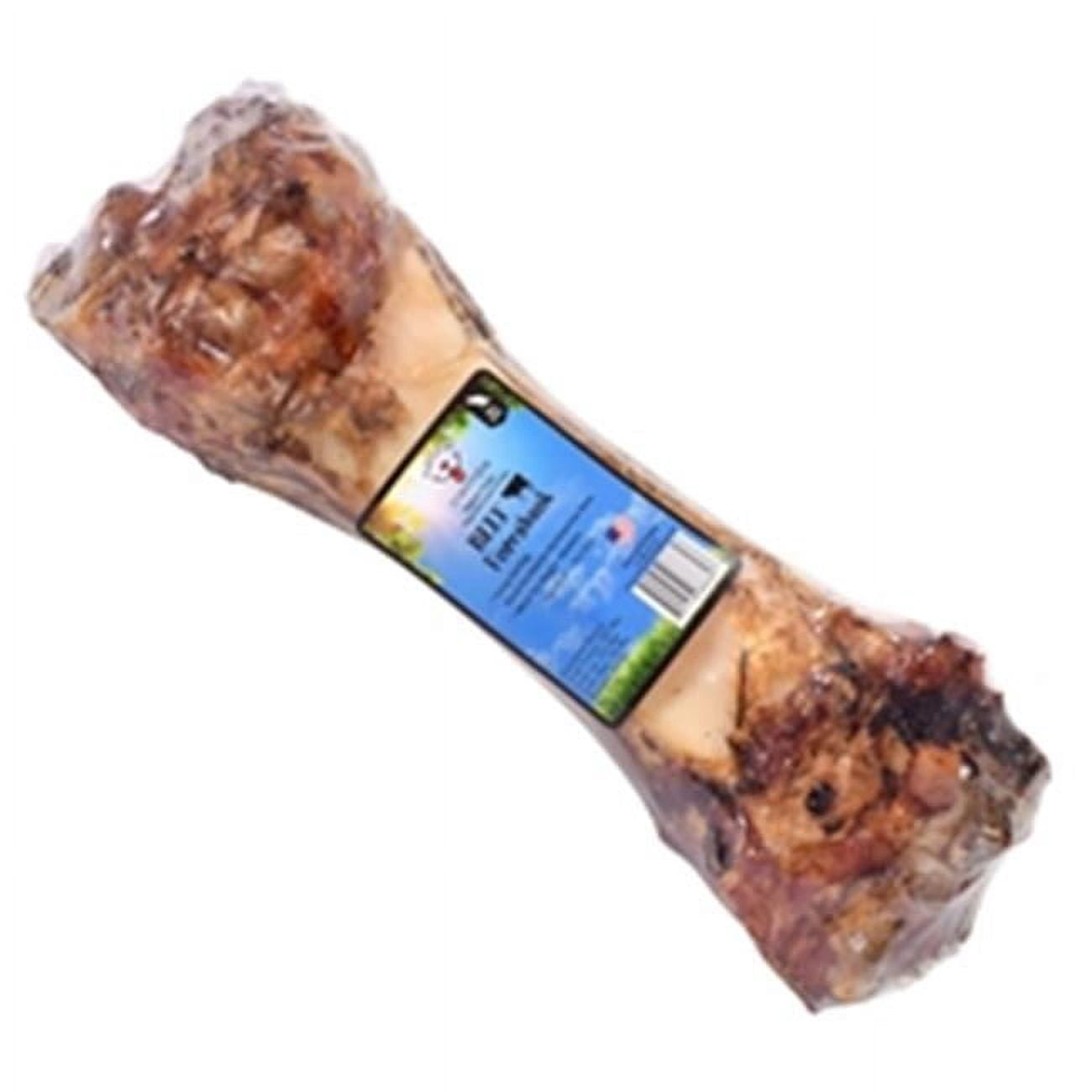 Scoochie Pet Products CTR2038R 7 in. Natural Roasted Shin Bone With ...