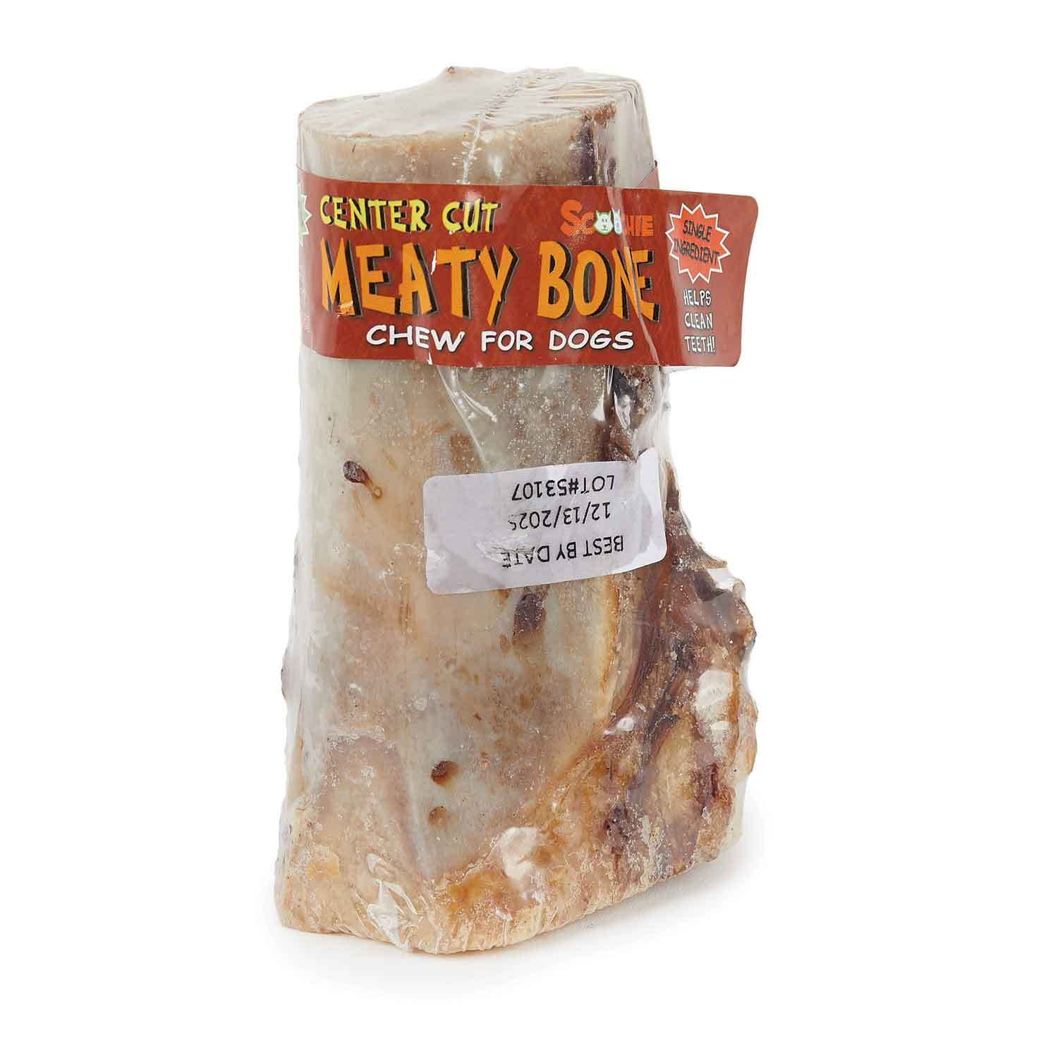 Scoochie Pet SCP Centr Cut Meaty Natural Bone 4.5in - Walmart.com