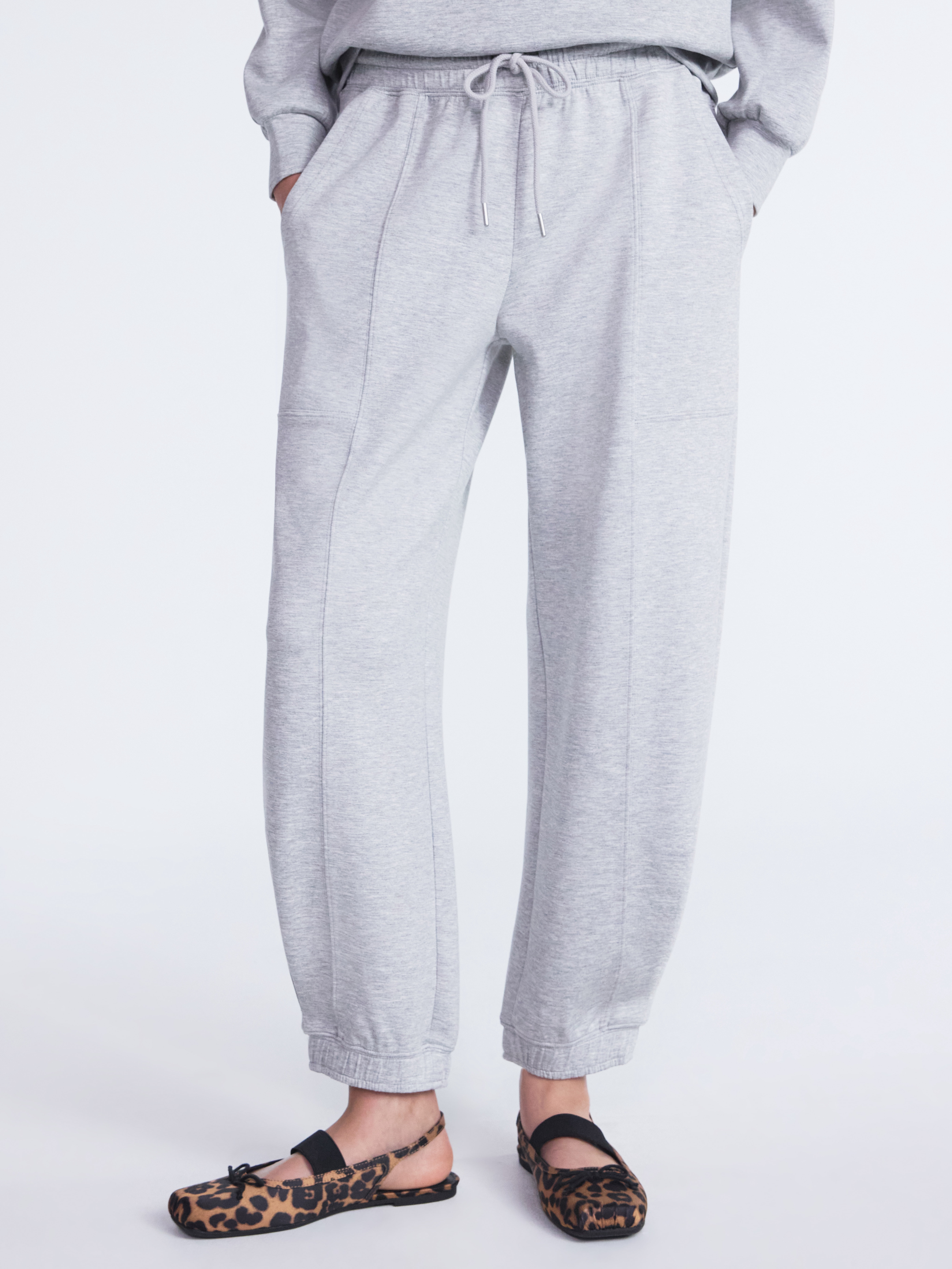 Scoop Women's and Women's Plus New Scubaknit Barrel Pants, Sizes XS-4X ...