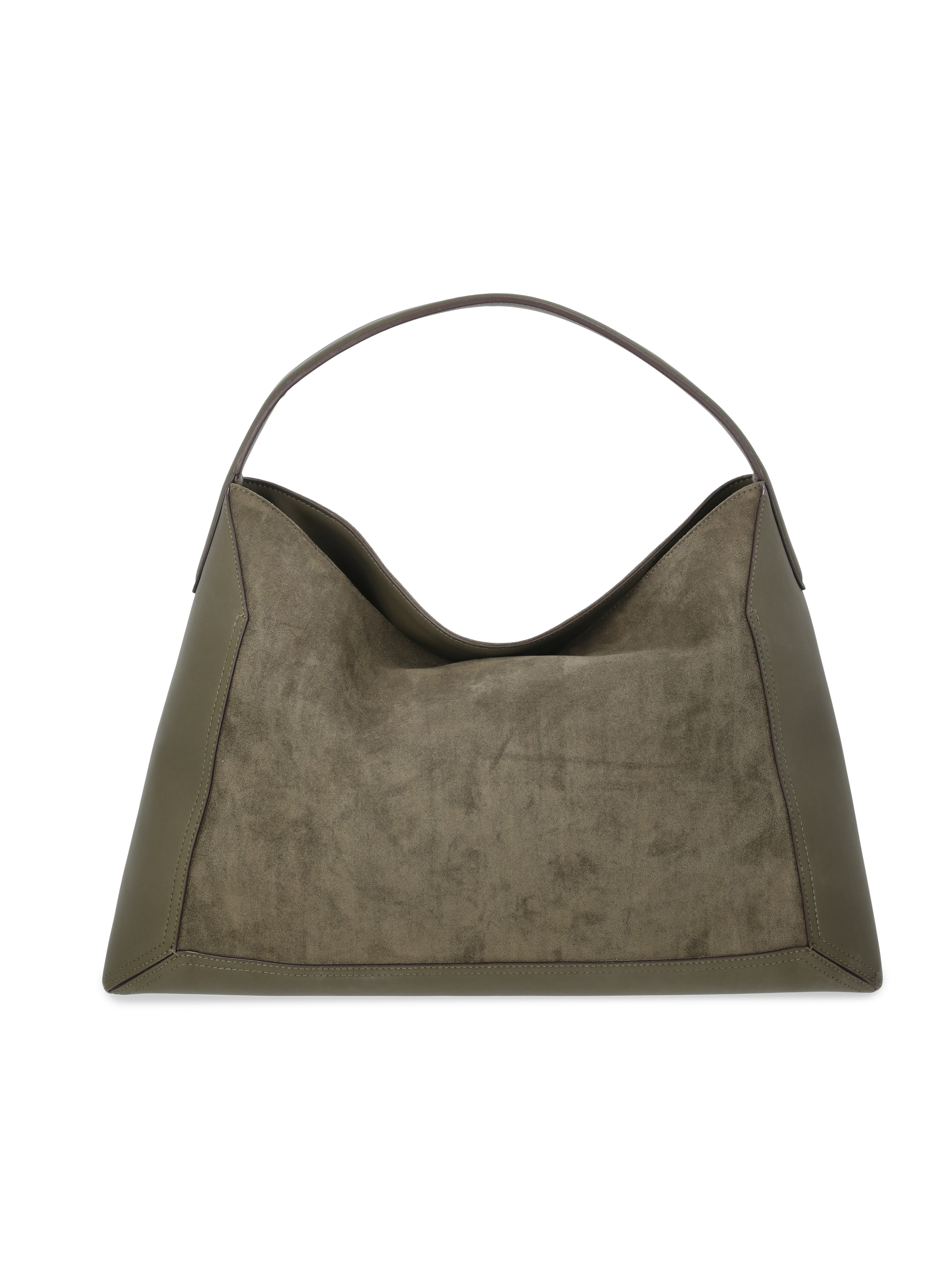 Scoop Women's Faux Suede Hobo Tote Bag, Olive - Walmart.com