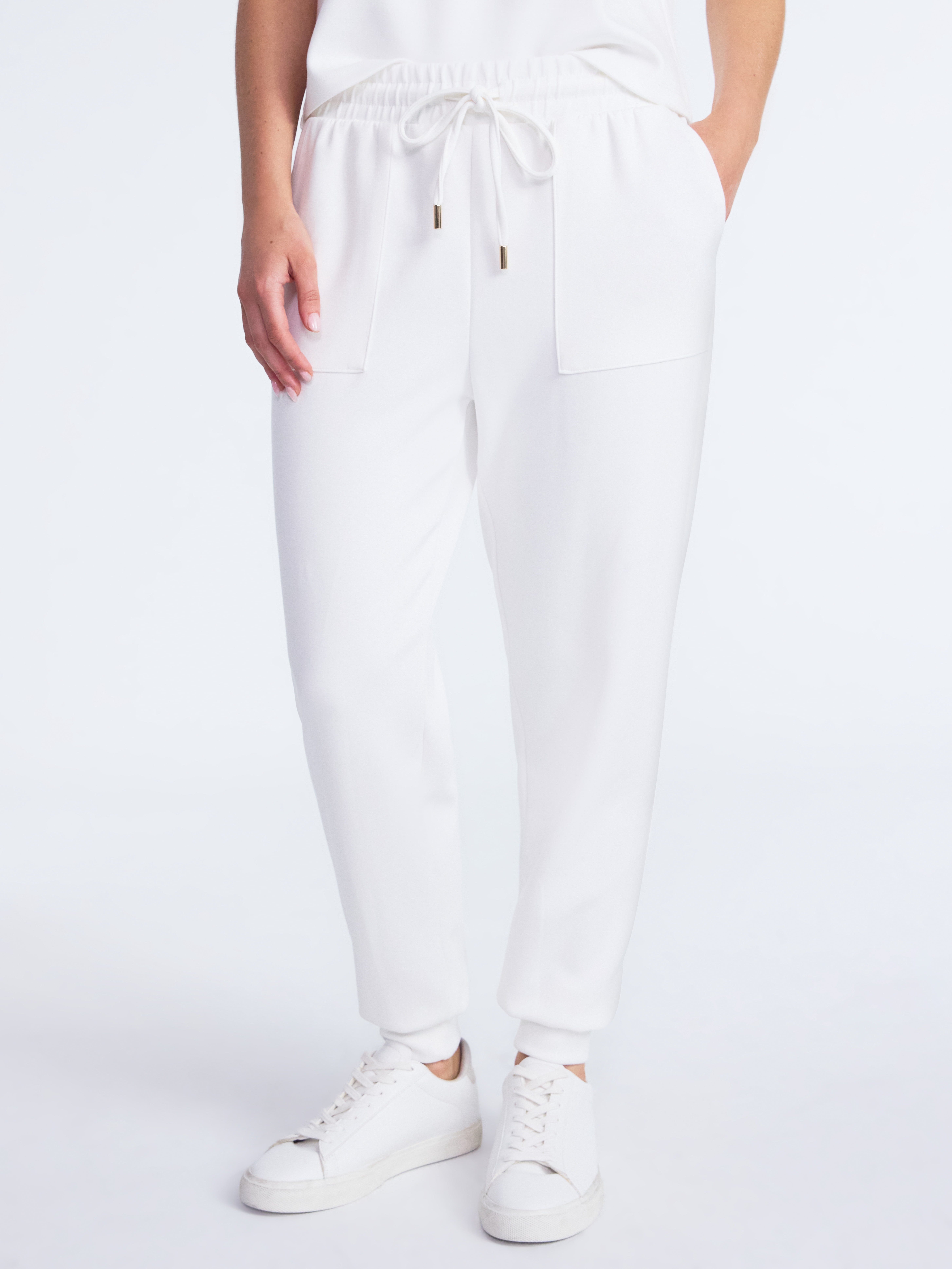 Scoop Women's and Women's Plus New Scubaknit Jogger Pants, Sizes XS-4X ...