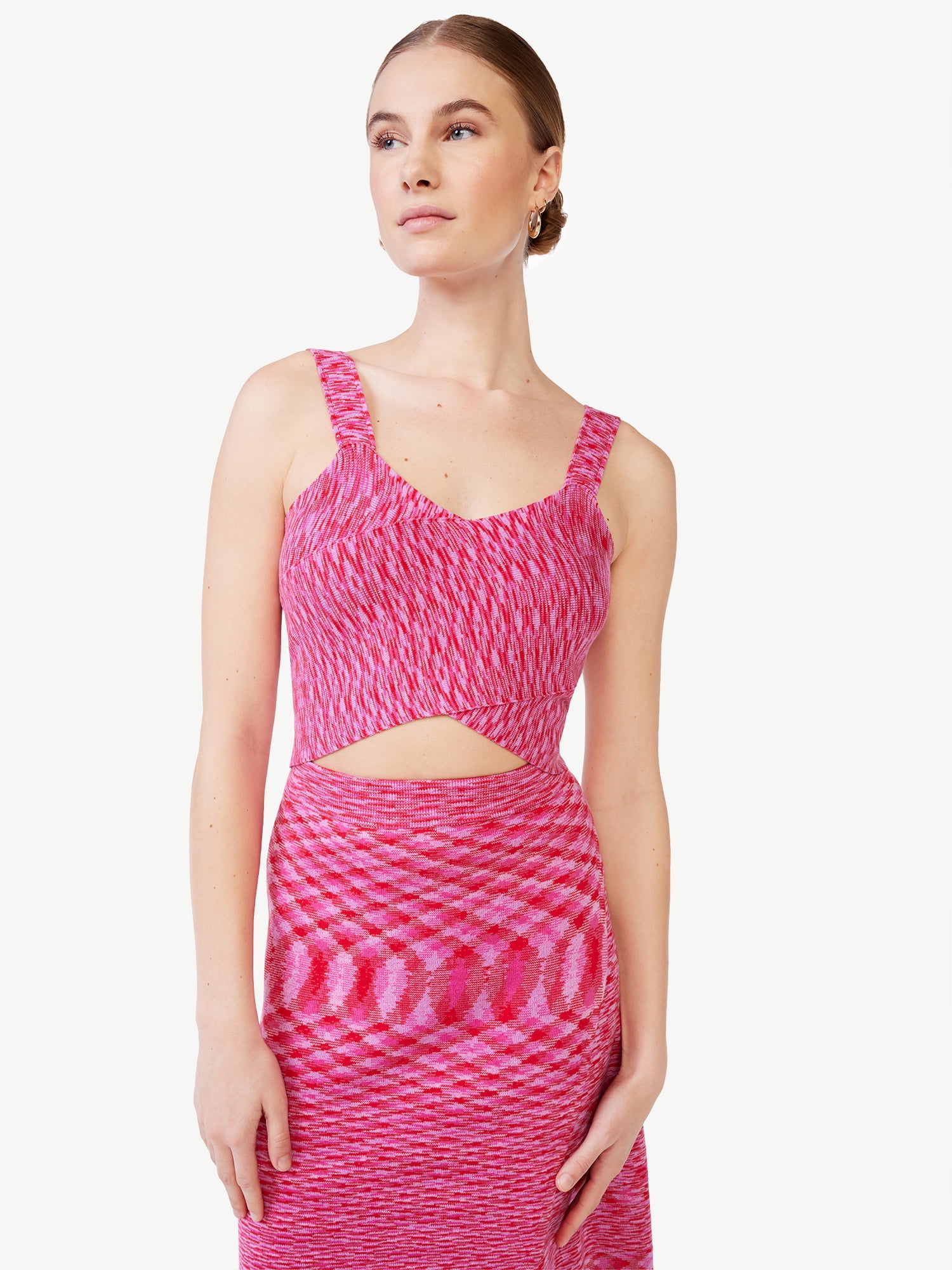 Scoop Women's Banded Strap Tanklette - Walmart.com